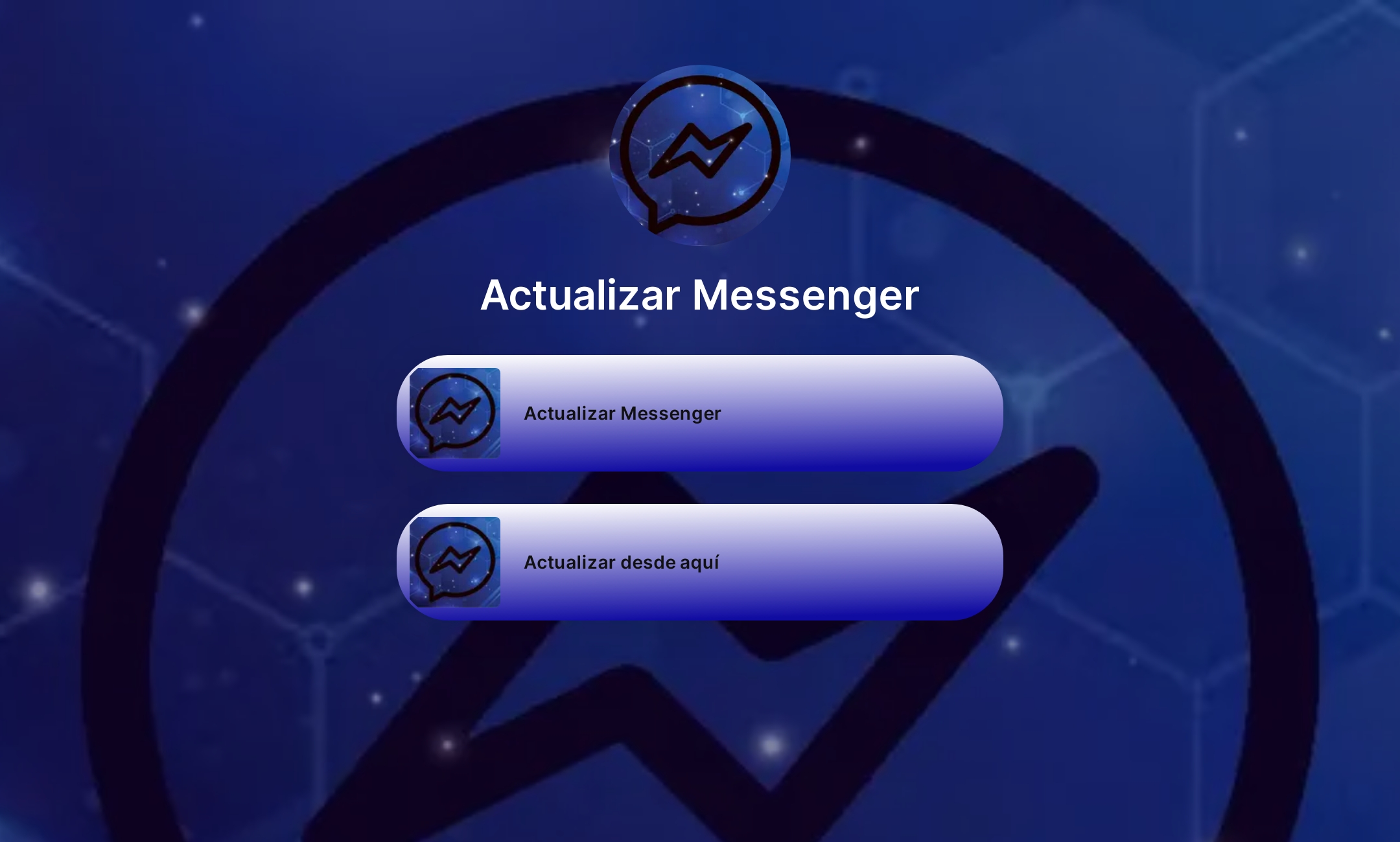 Actualizar Messenger's Flowpage