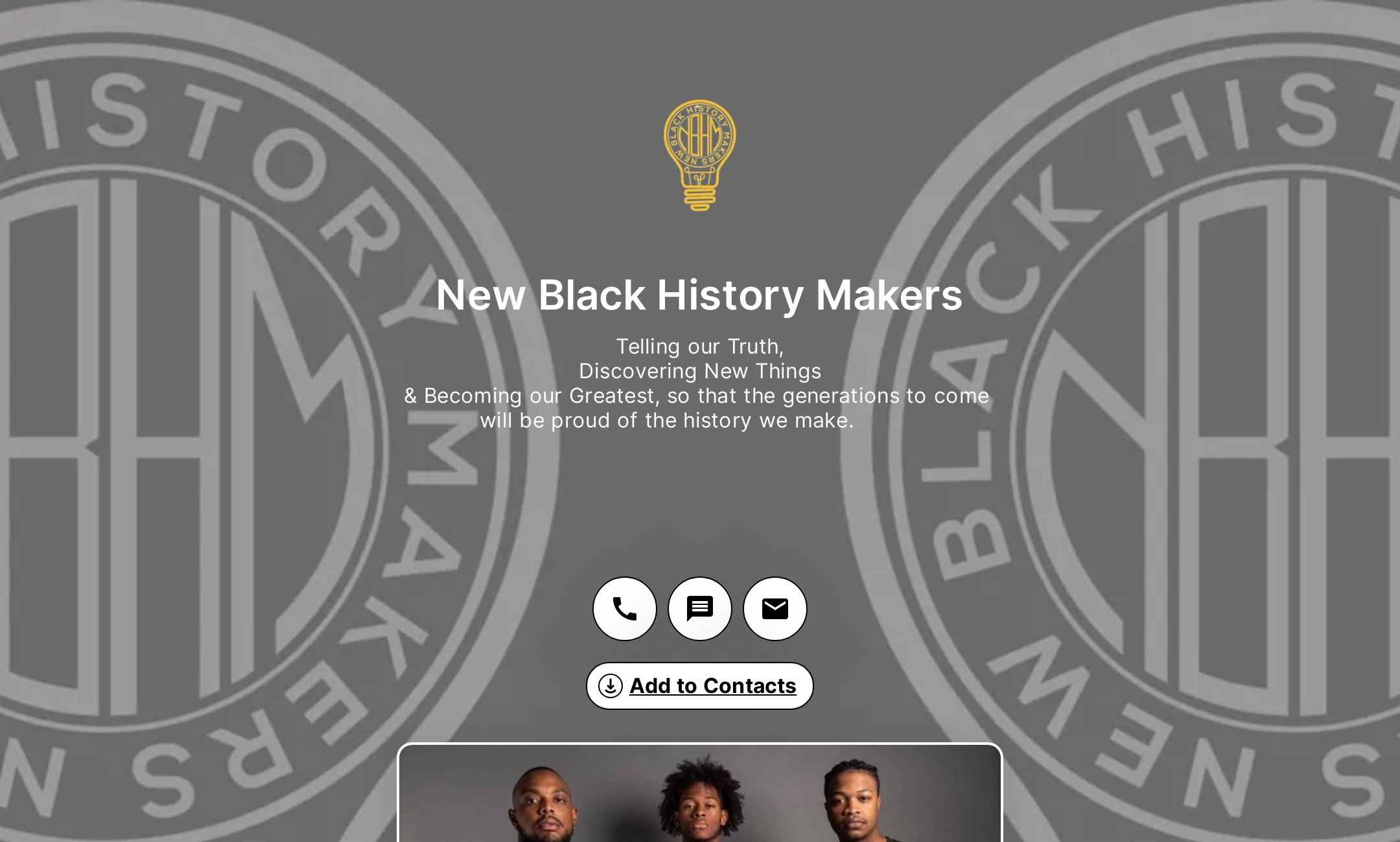 New Black History Makers 's Flowpage
