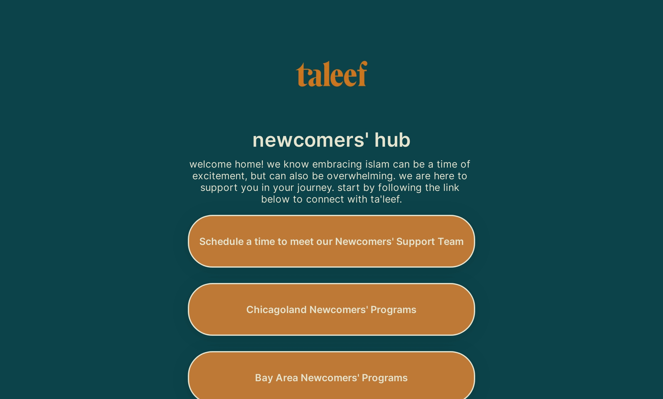 newcomers' hub's Flowpage