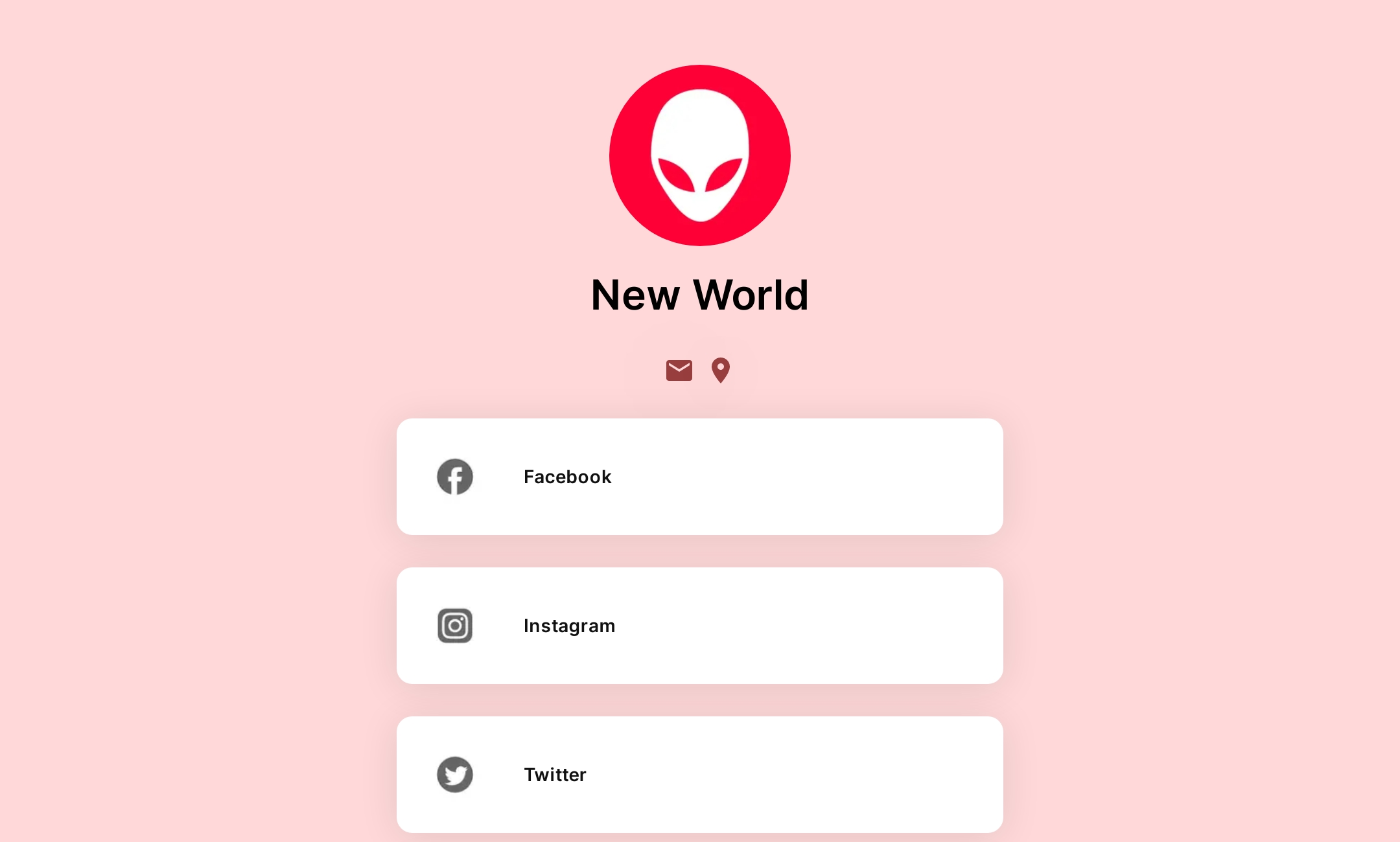 New World's Flowpage