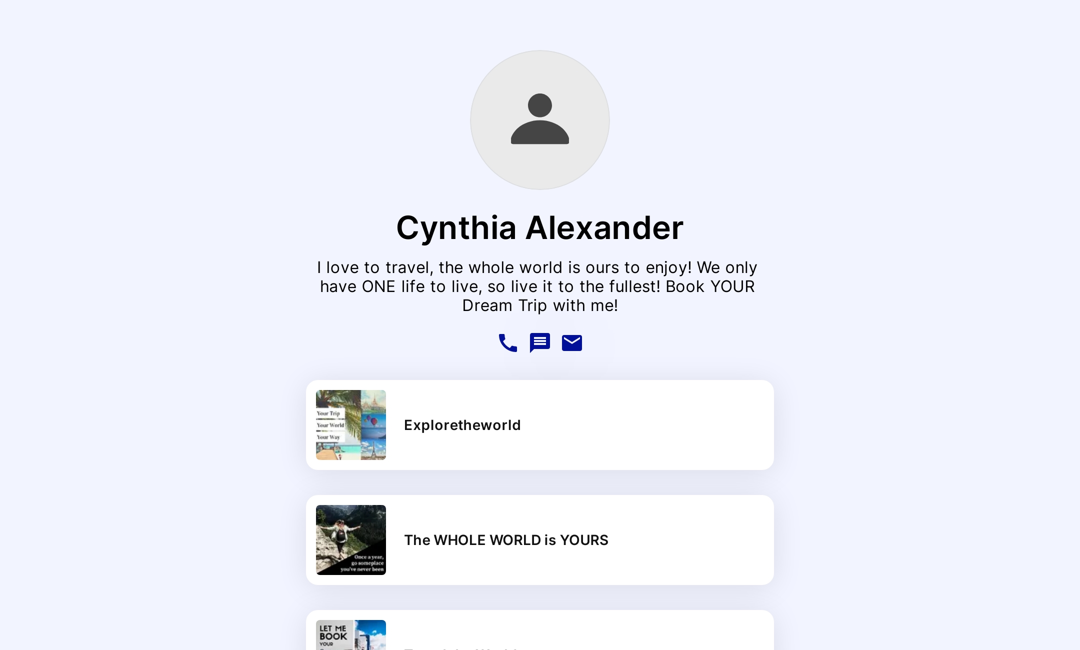Cynthia Alexander's Flowpage