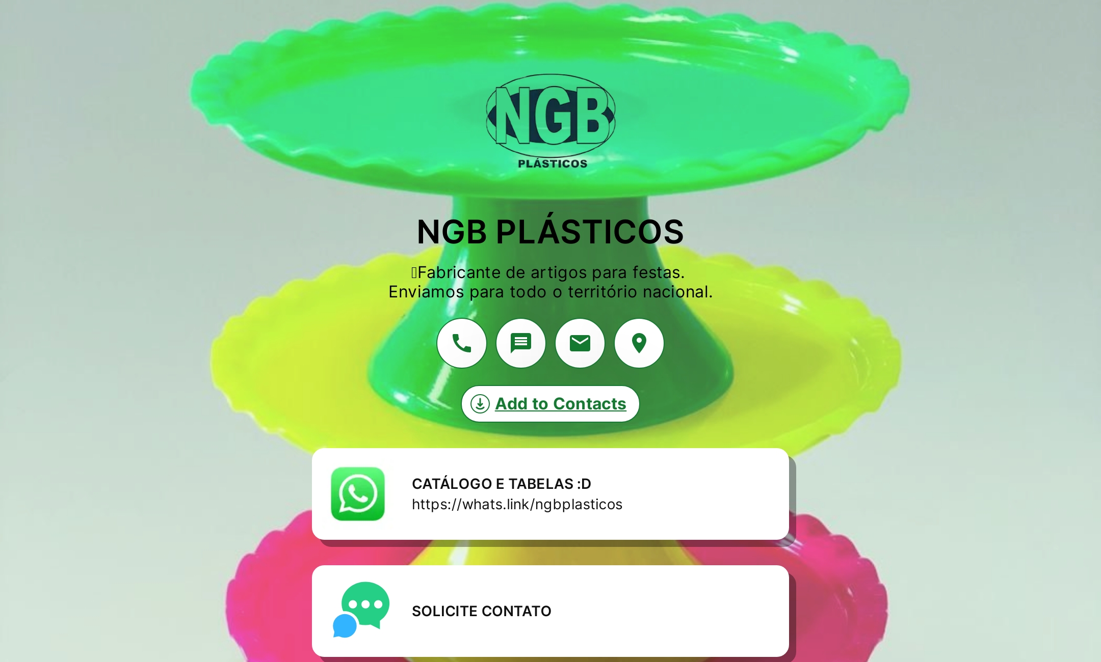 NGB PLÁSTICOS's Flowpage