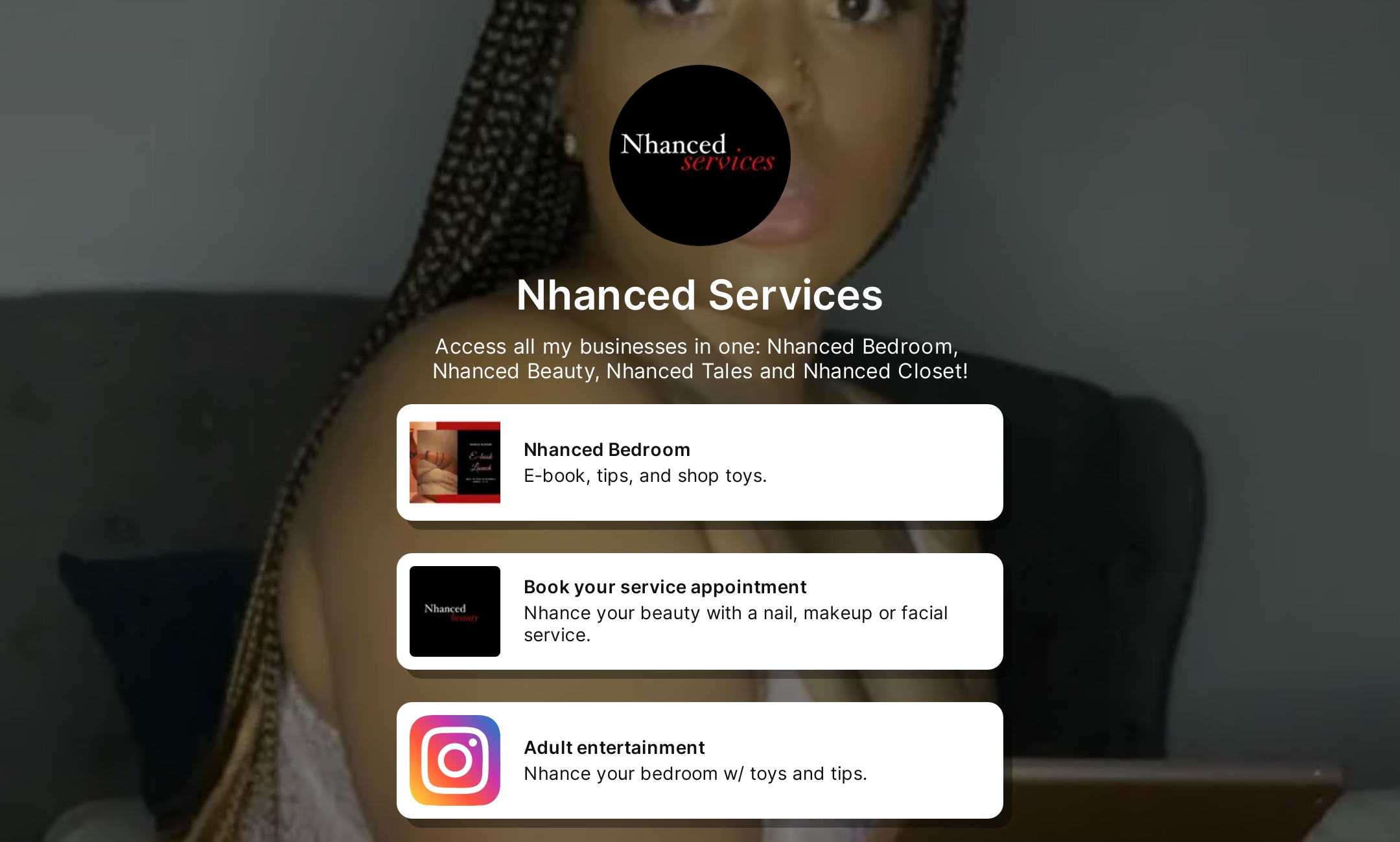 Nhanced Services' Flowpage