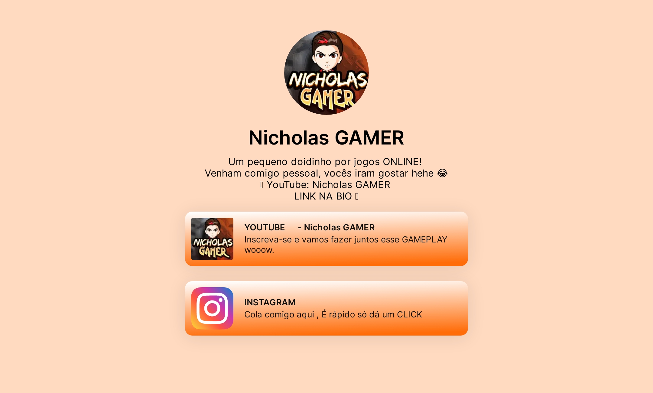 Nicholas GAMER's Flowpage