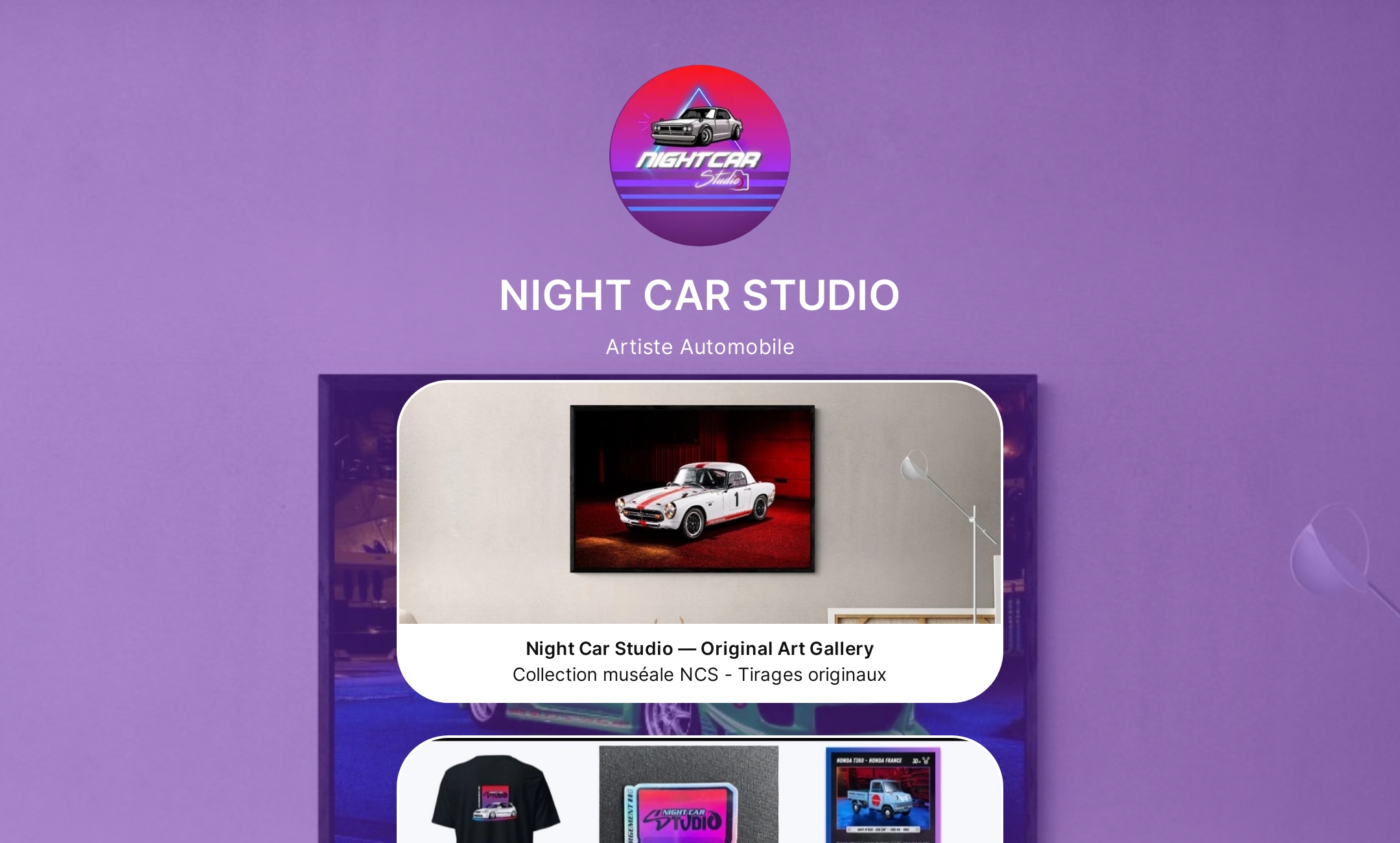 NIGHT CAR STUDIO's Flowpage