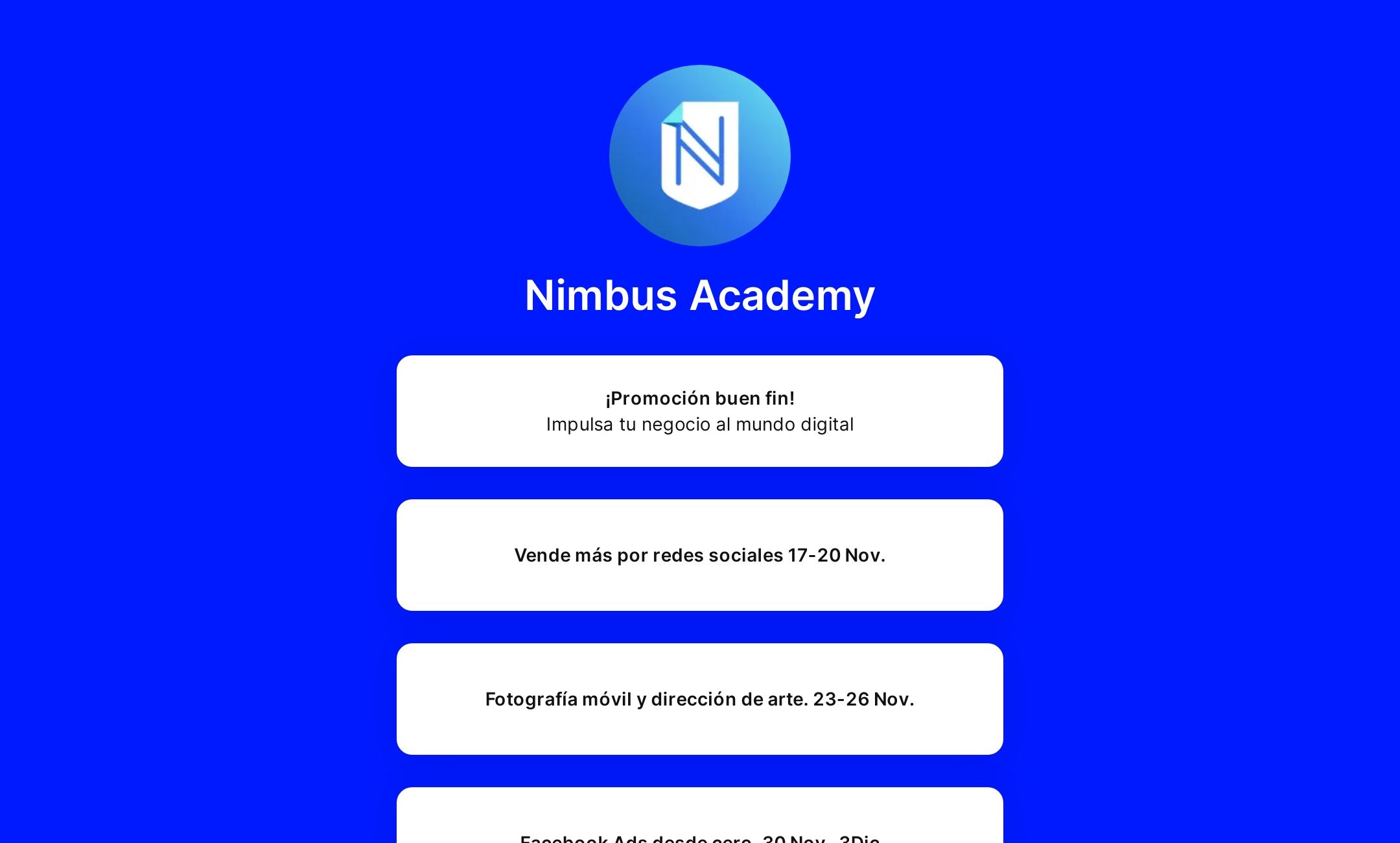 Nimbus Academy's Flowpage