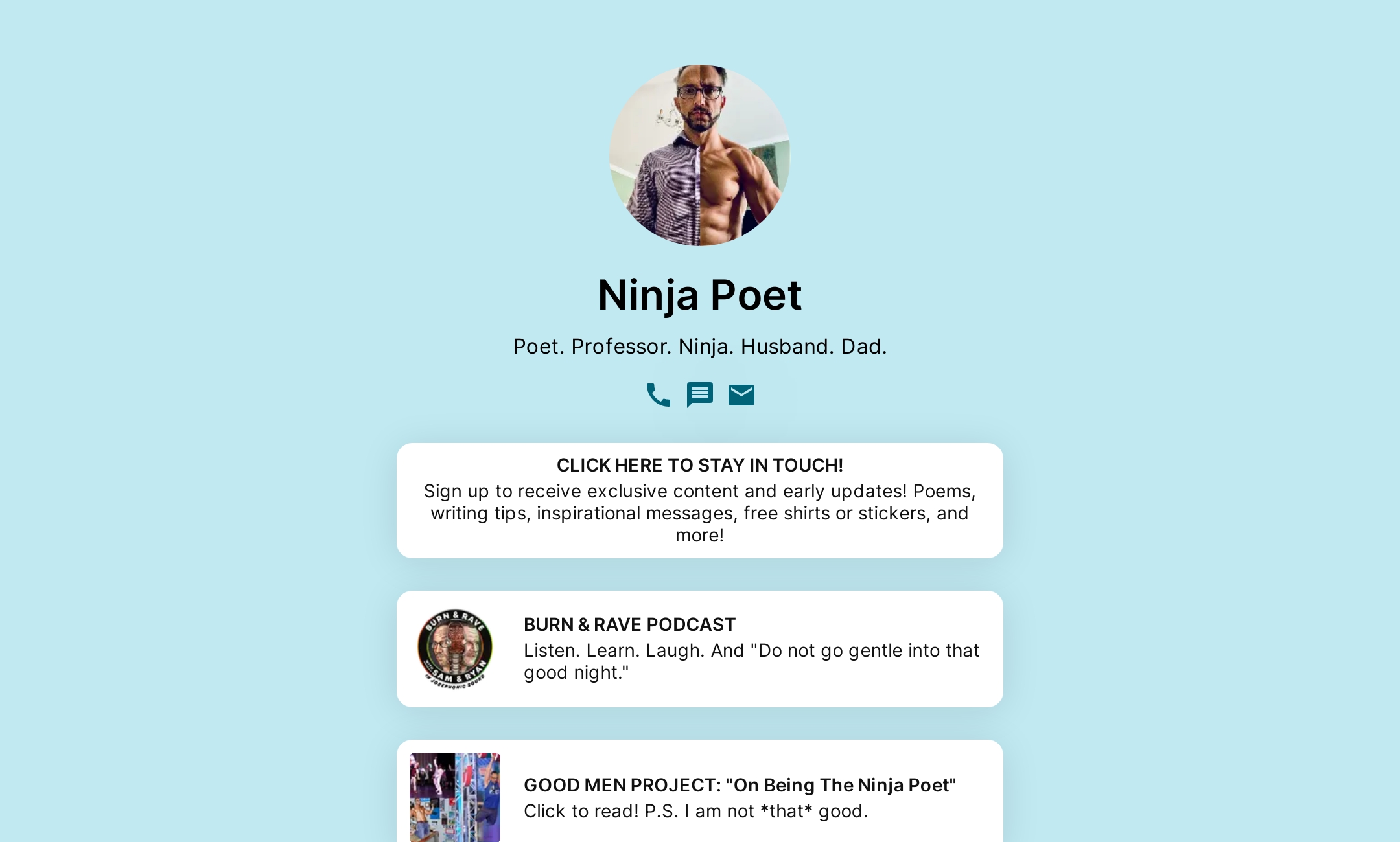 Ninja Poet's Flowpage