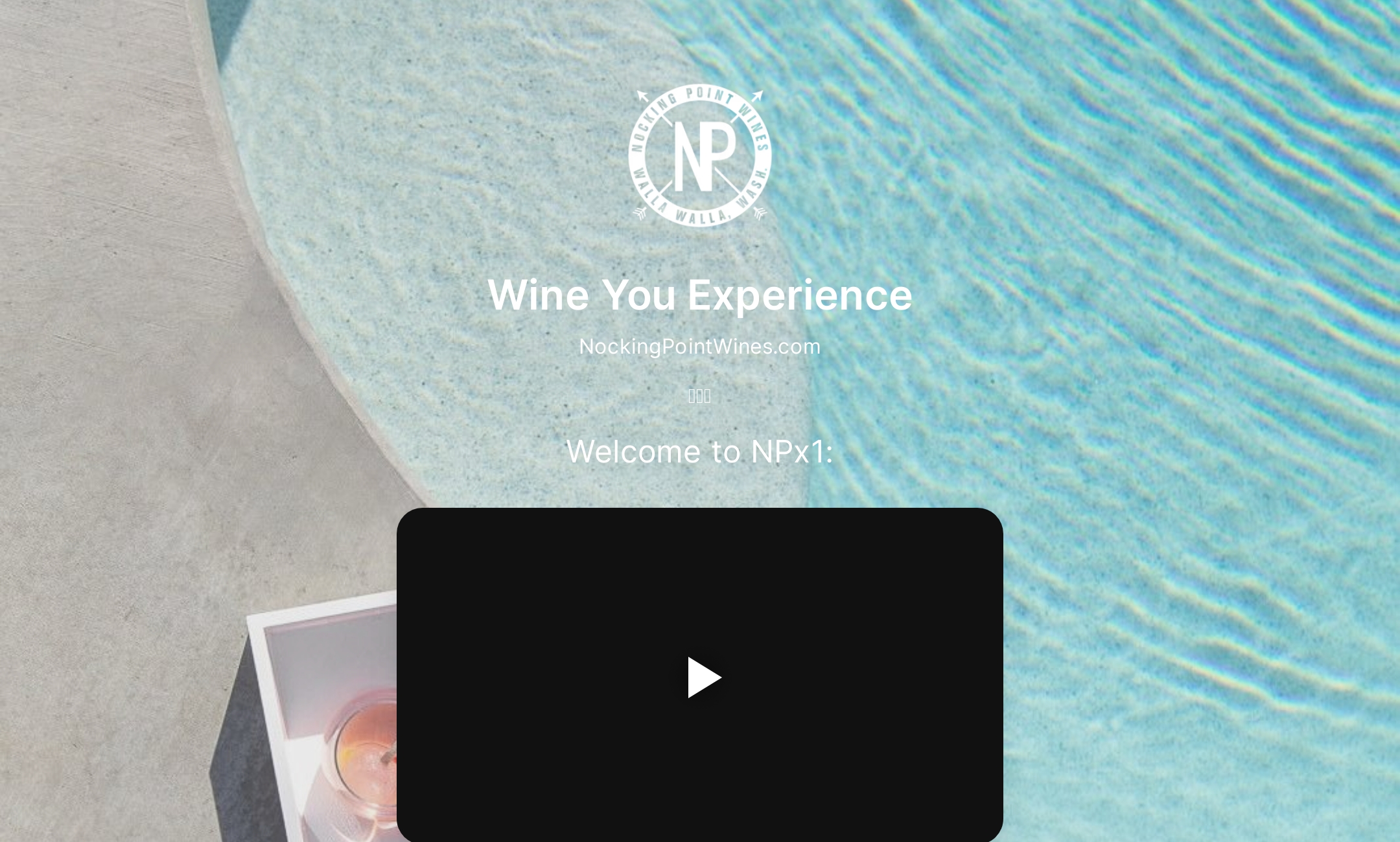 Wine You Experience's Flowpage