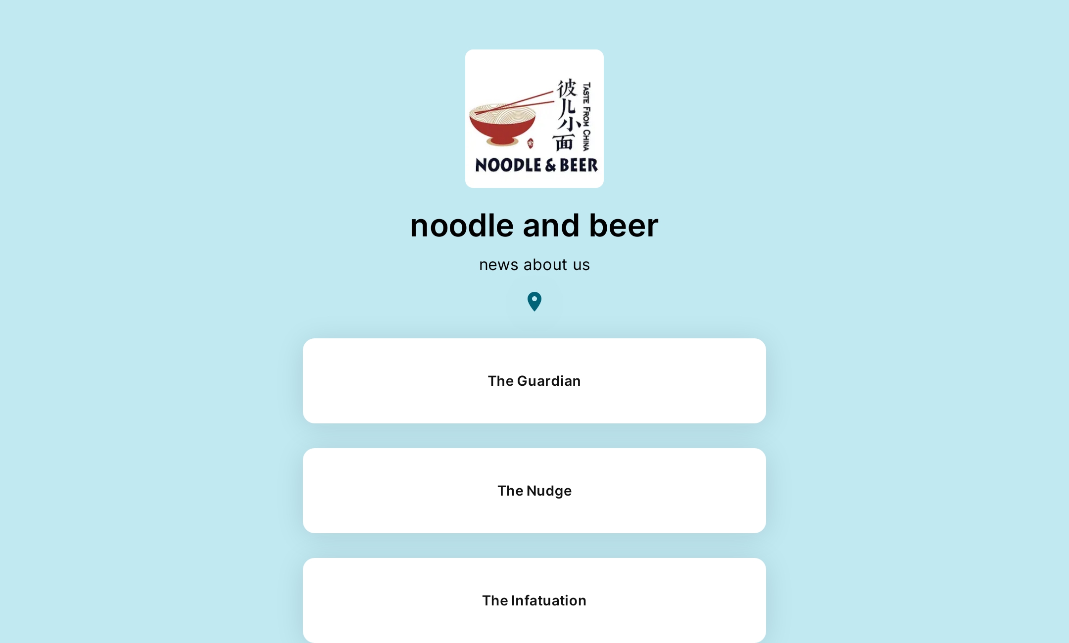 noodle and beer's Flowpage