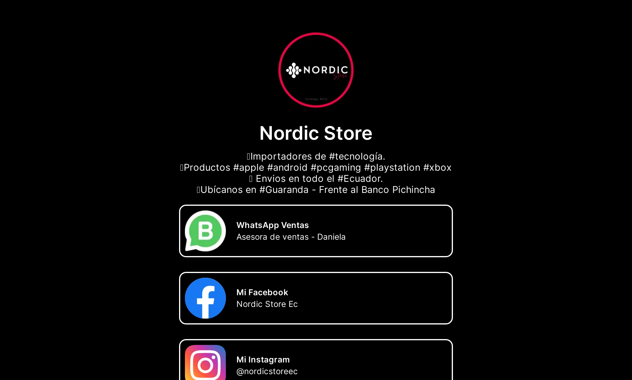 Nordic Store's Flowpage