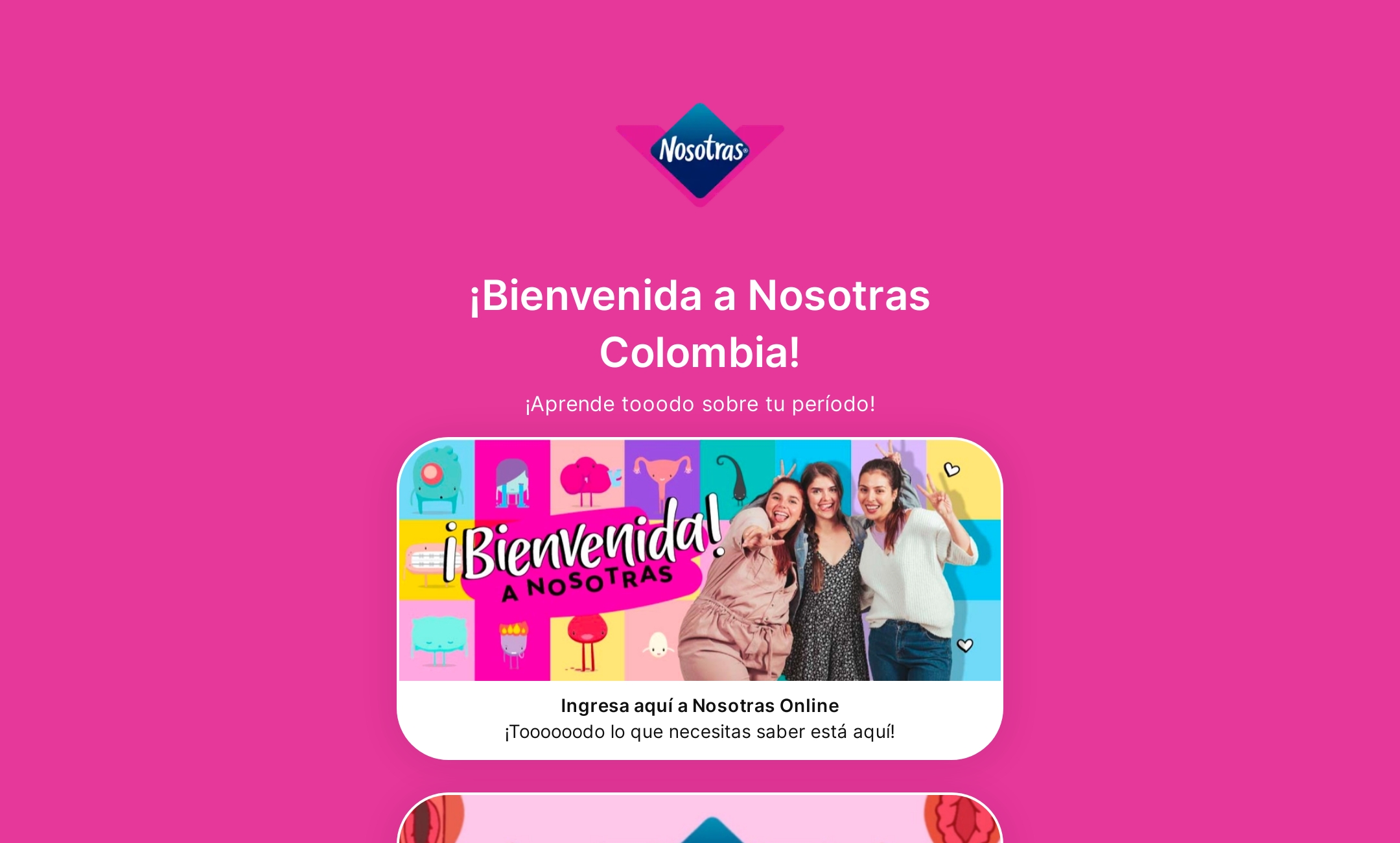 ¡Bienvenida a Nosotras Colombia!'s Flowpage