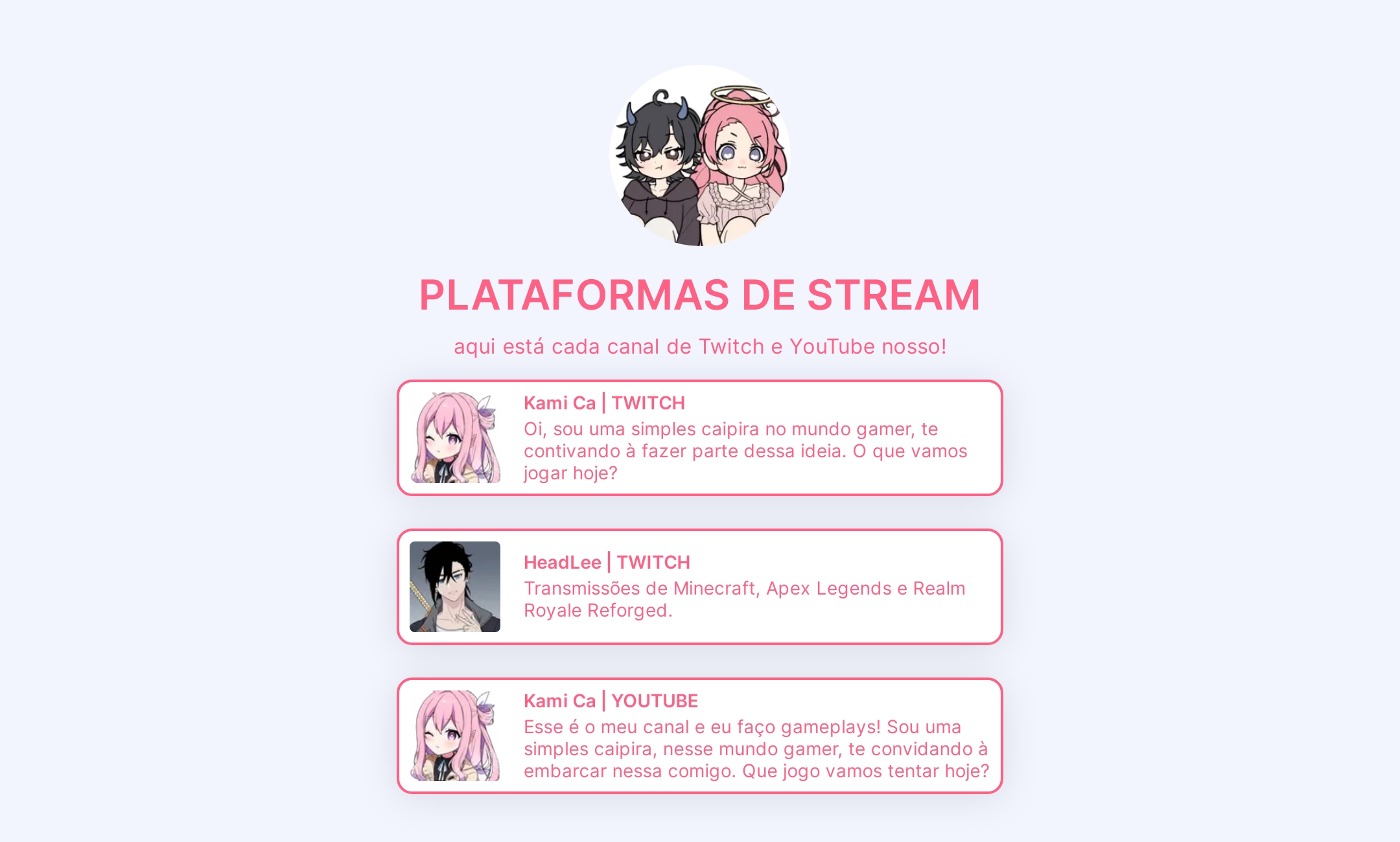 PLATAFORMAS DE STREAM's Flowpage