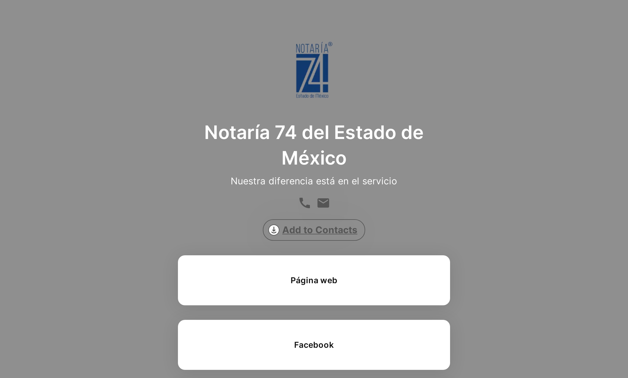 Notaría 74 del Estado de México's Flowpage