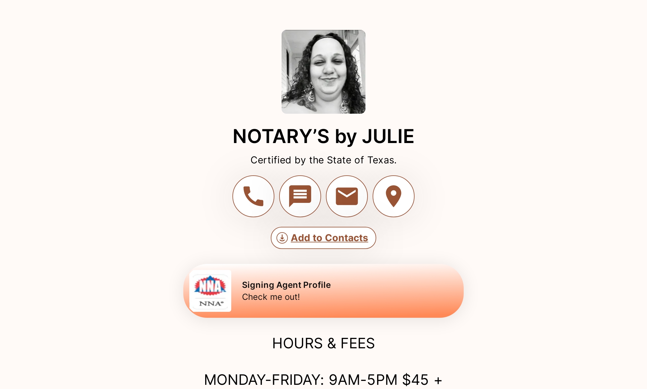 NOTARY’S by JULIE 's Flowpage
