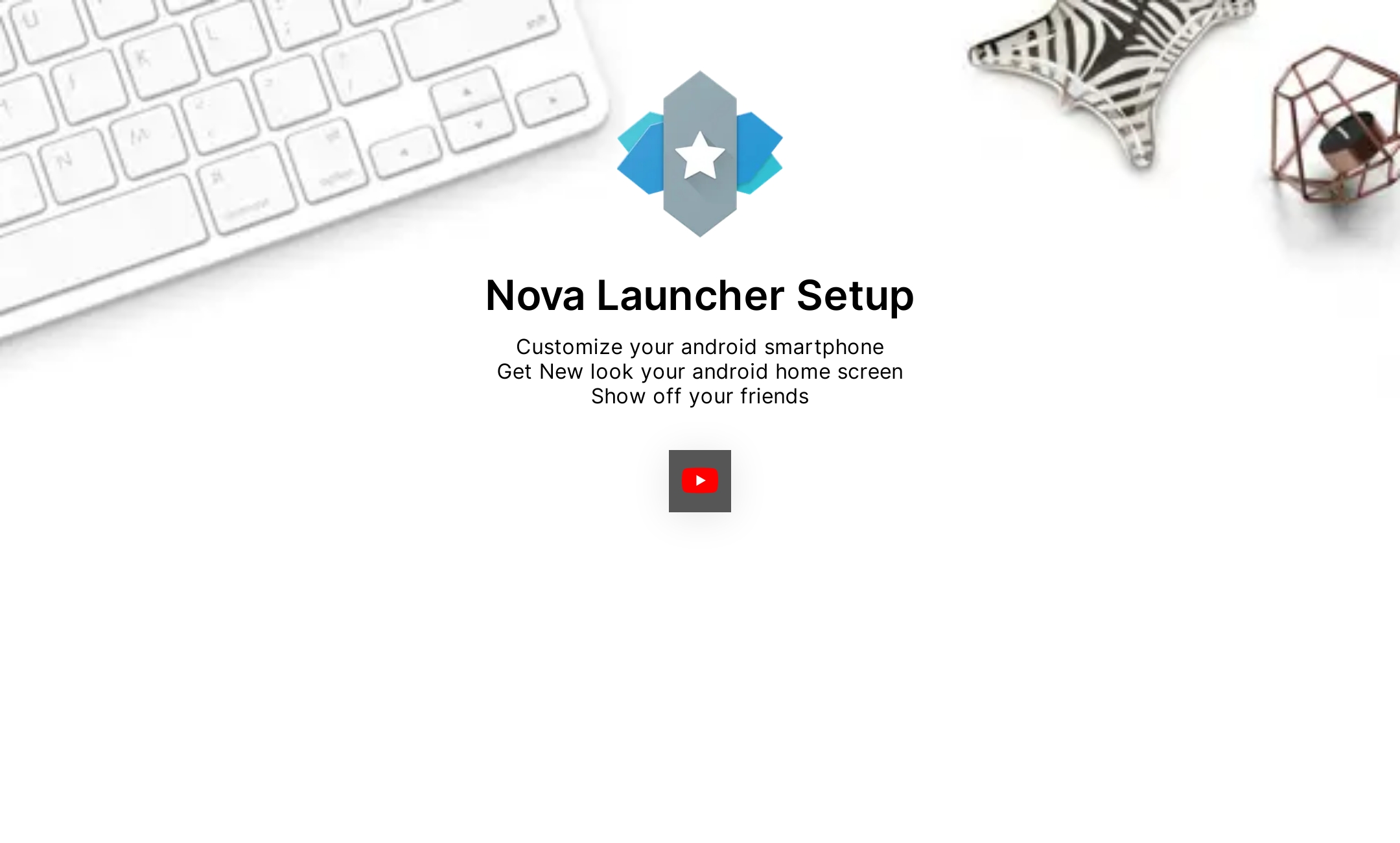 Nova Launcher Setup's Flowpage