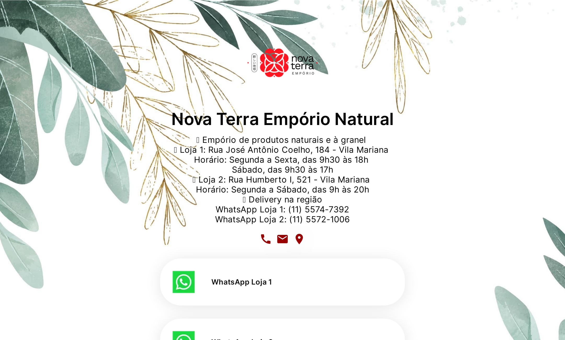 Nova Terra Empório Natural 's Flowpage
