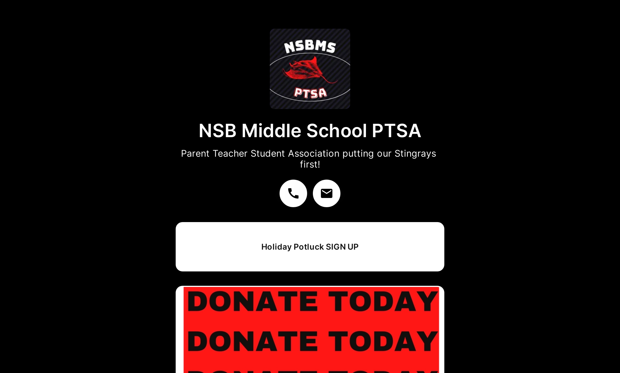 NSB Middle School PTSA's Flowpage