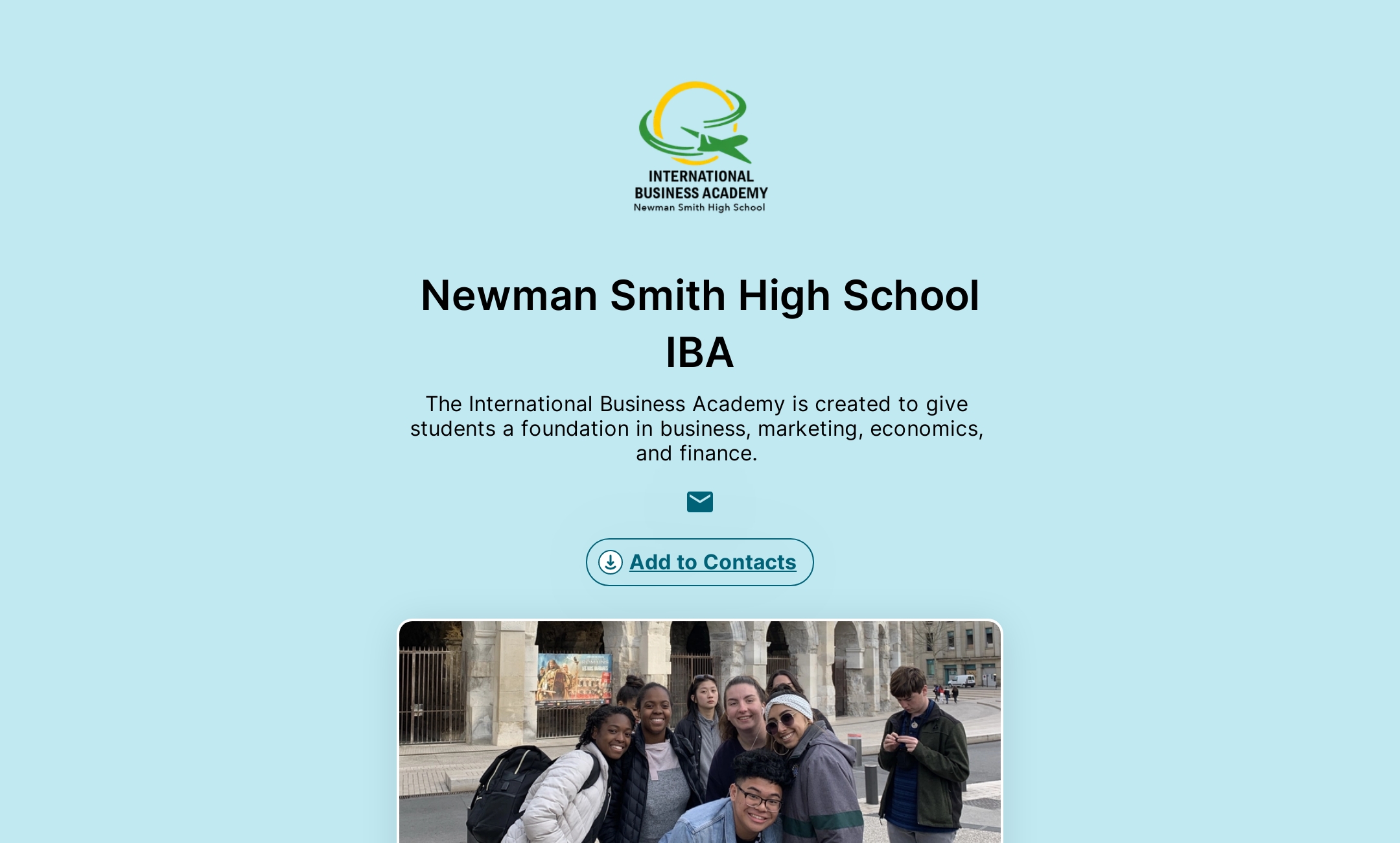 Newman Smith High School IBA's Flowpage