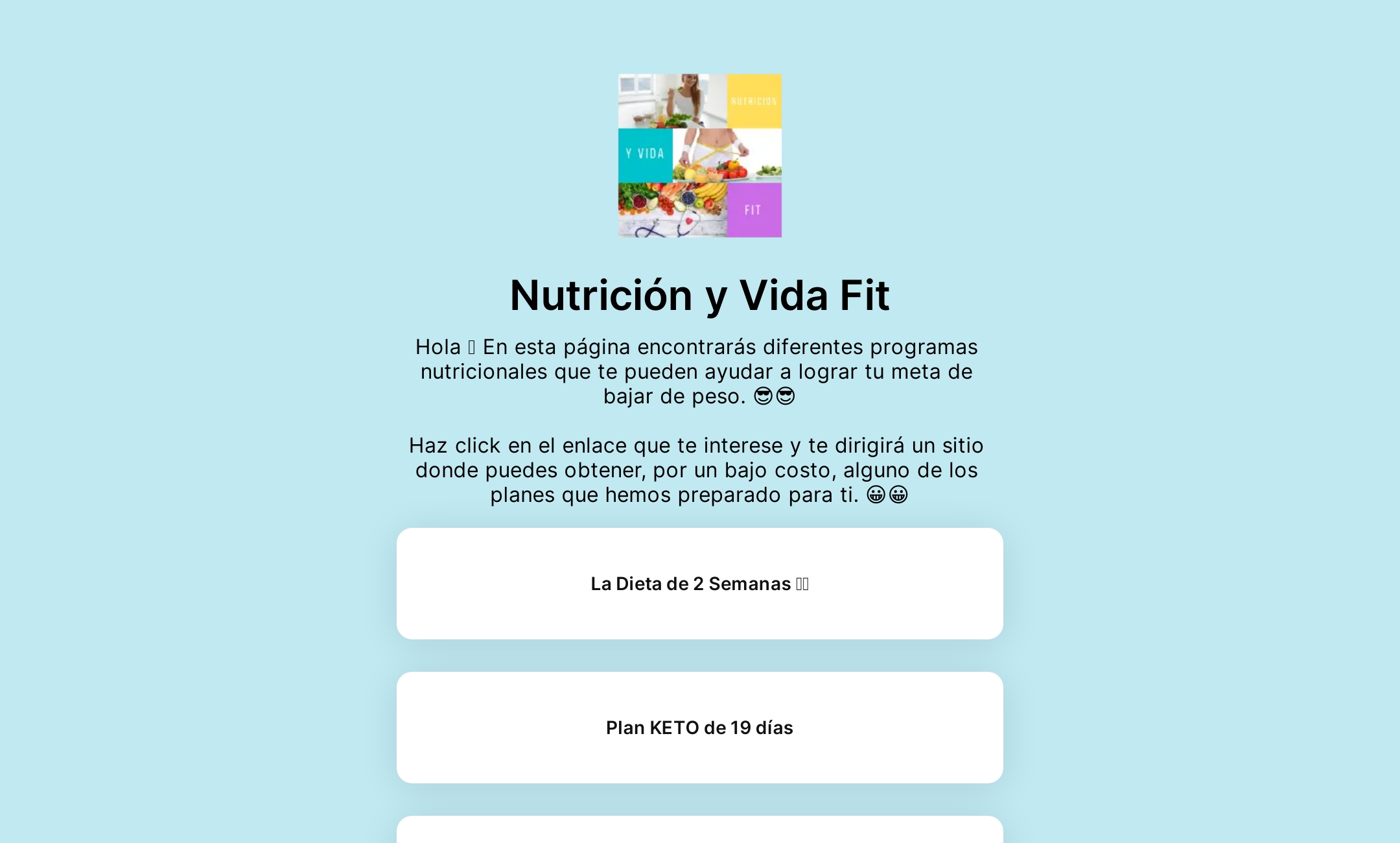 Nutrición y Vida Fit's Flowpage