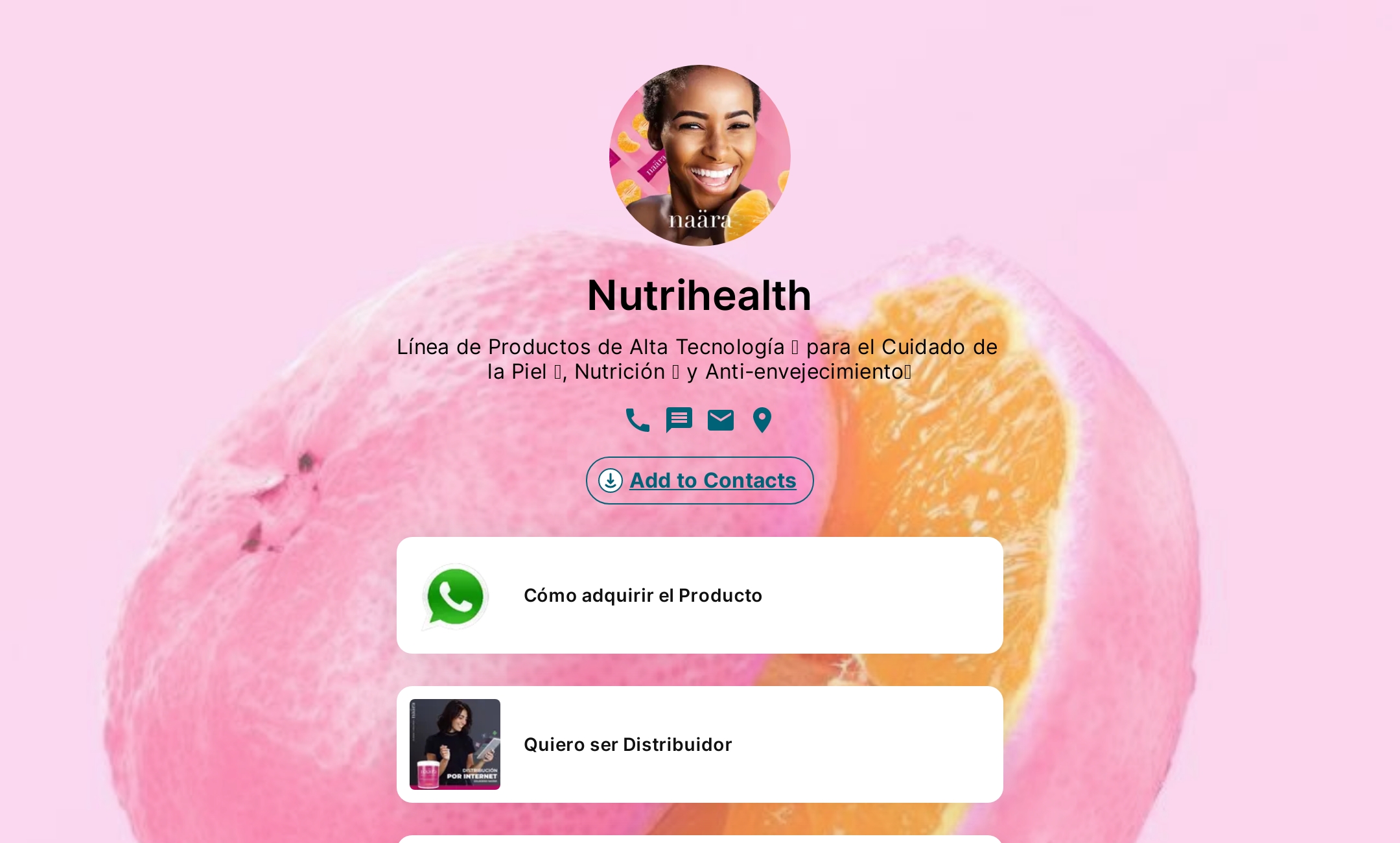 Nutrihealth's Flowpage