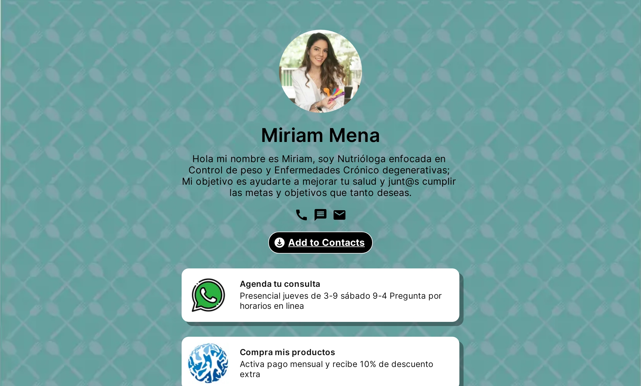 Miriam Mena's Flowpage