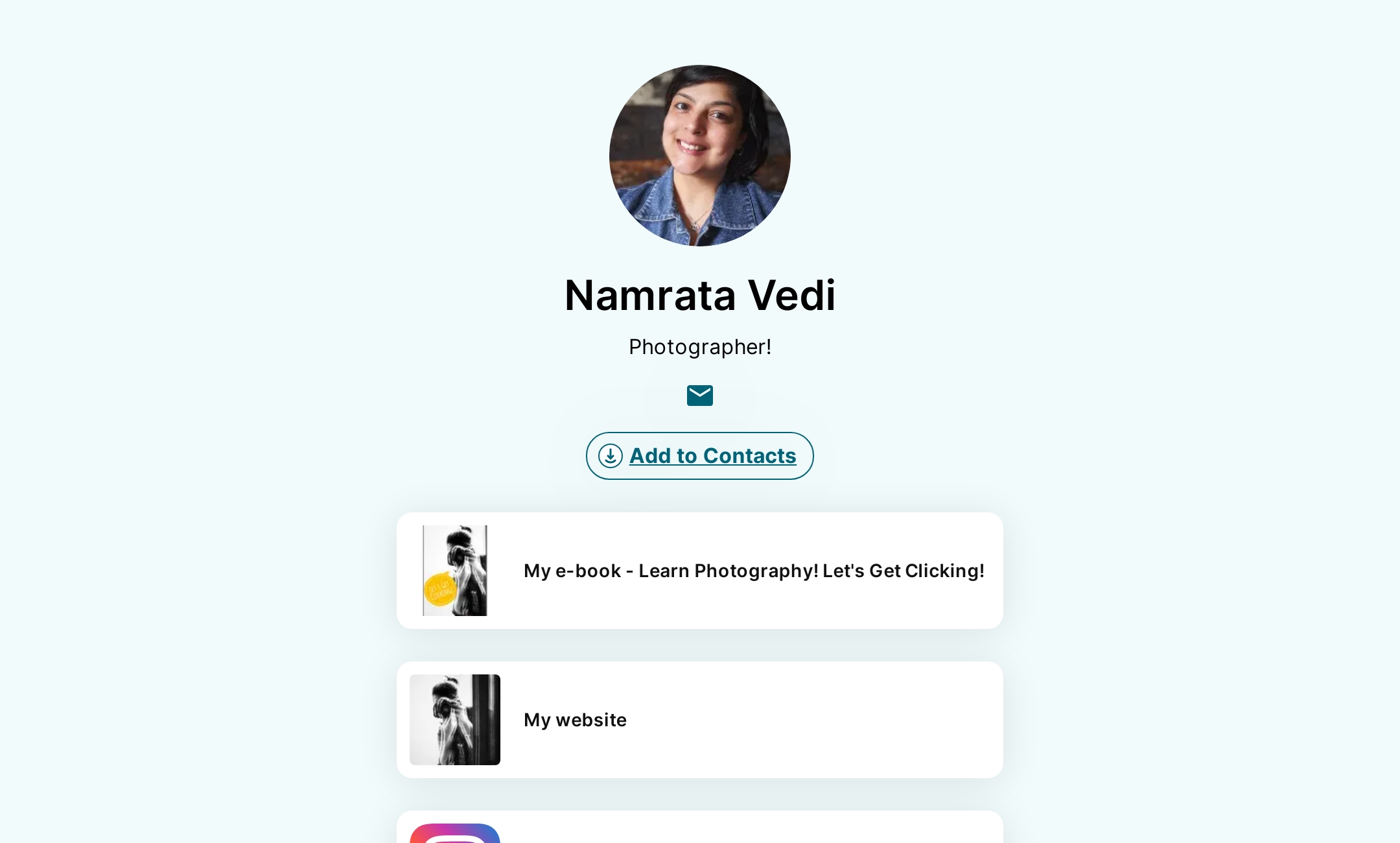 Namrata Vedi's Flowpage