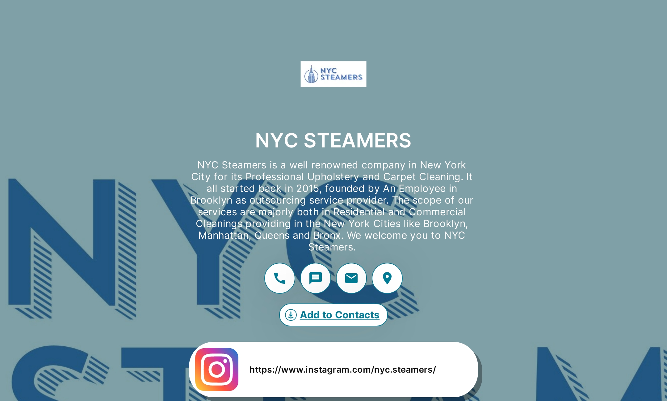 NYC STEAMERS's Flowpage