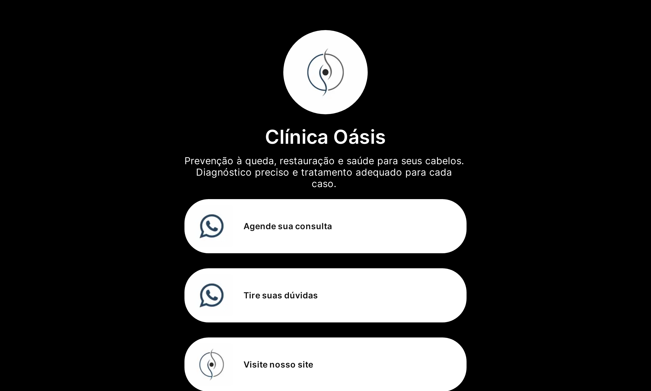 Clínica Oásis' Flowpage