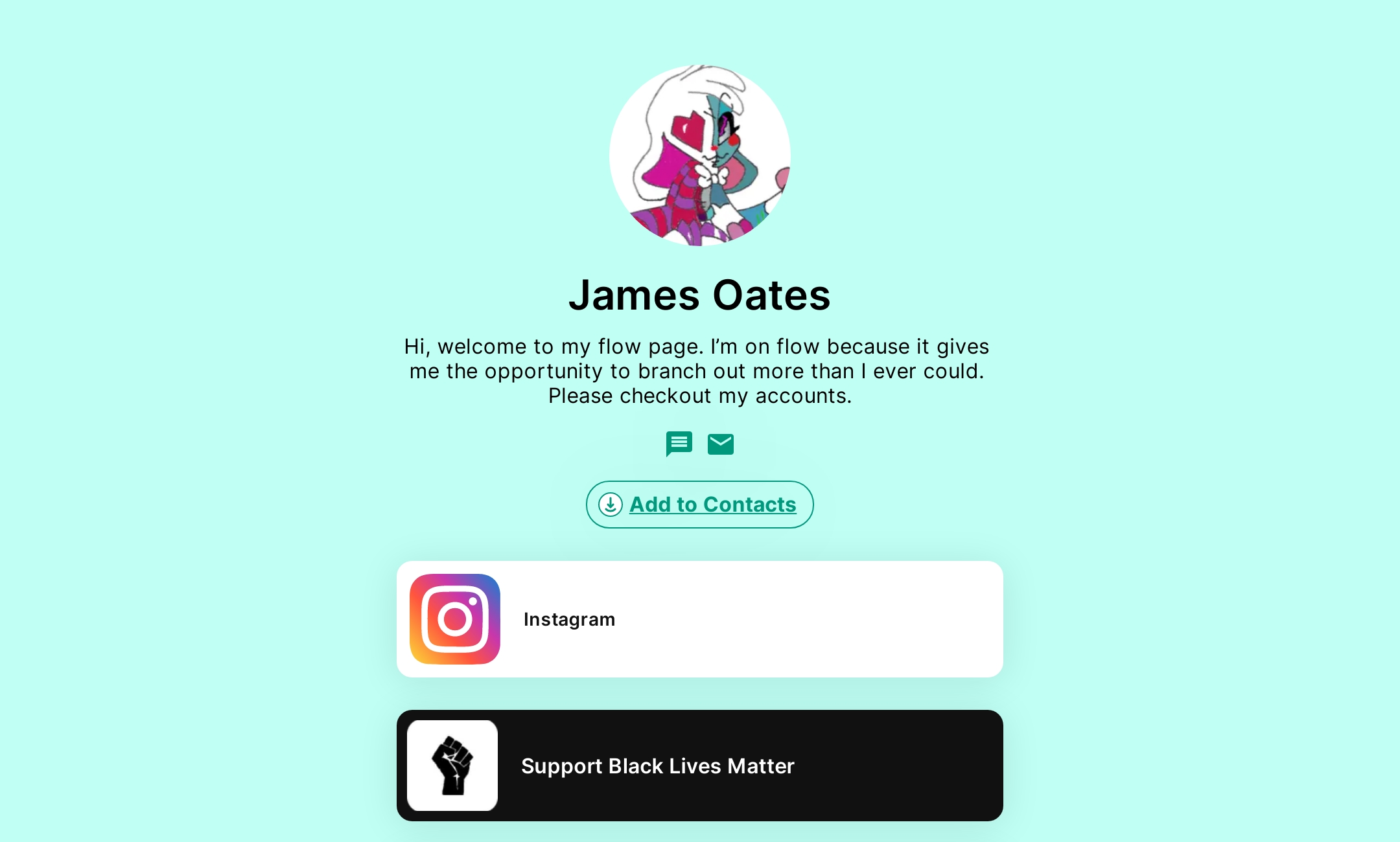 James Oates' Flowpage