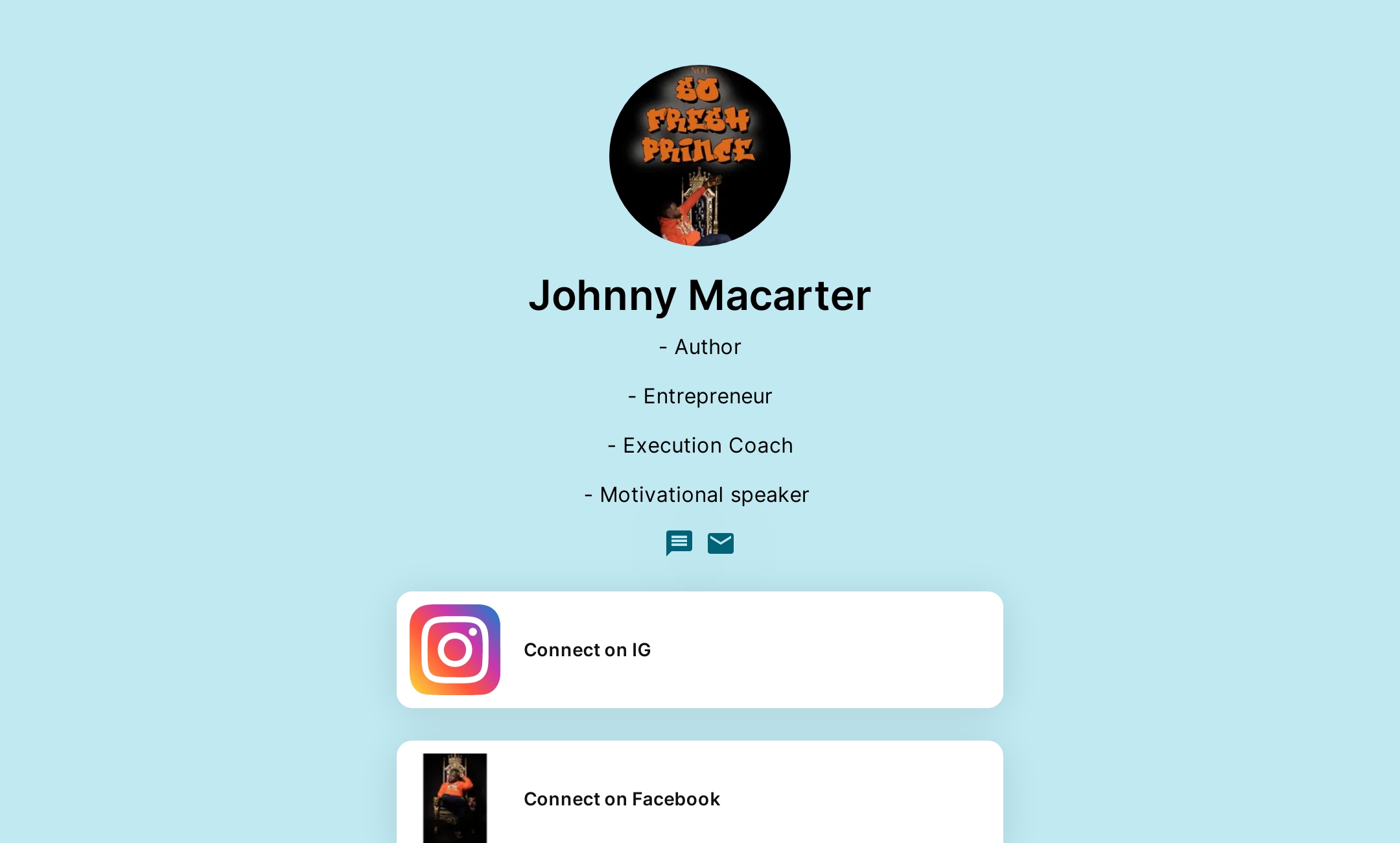 Johnny Macarter's Flowpage