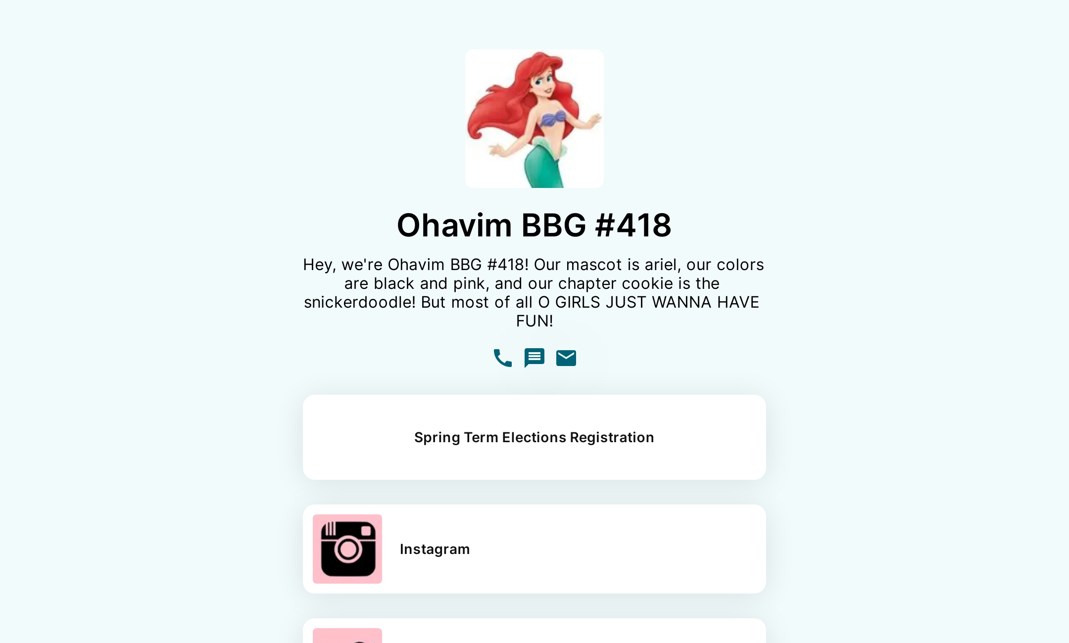 Ohavim BBG #418's Flowpage