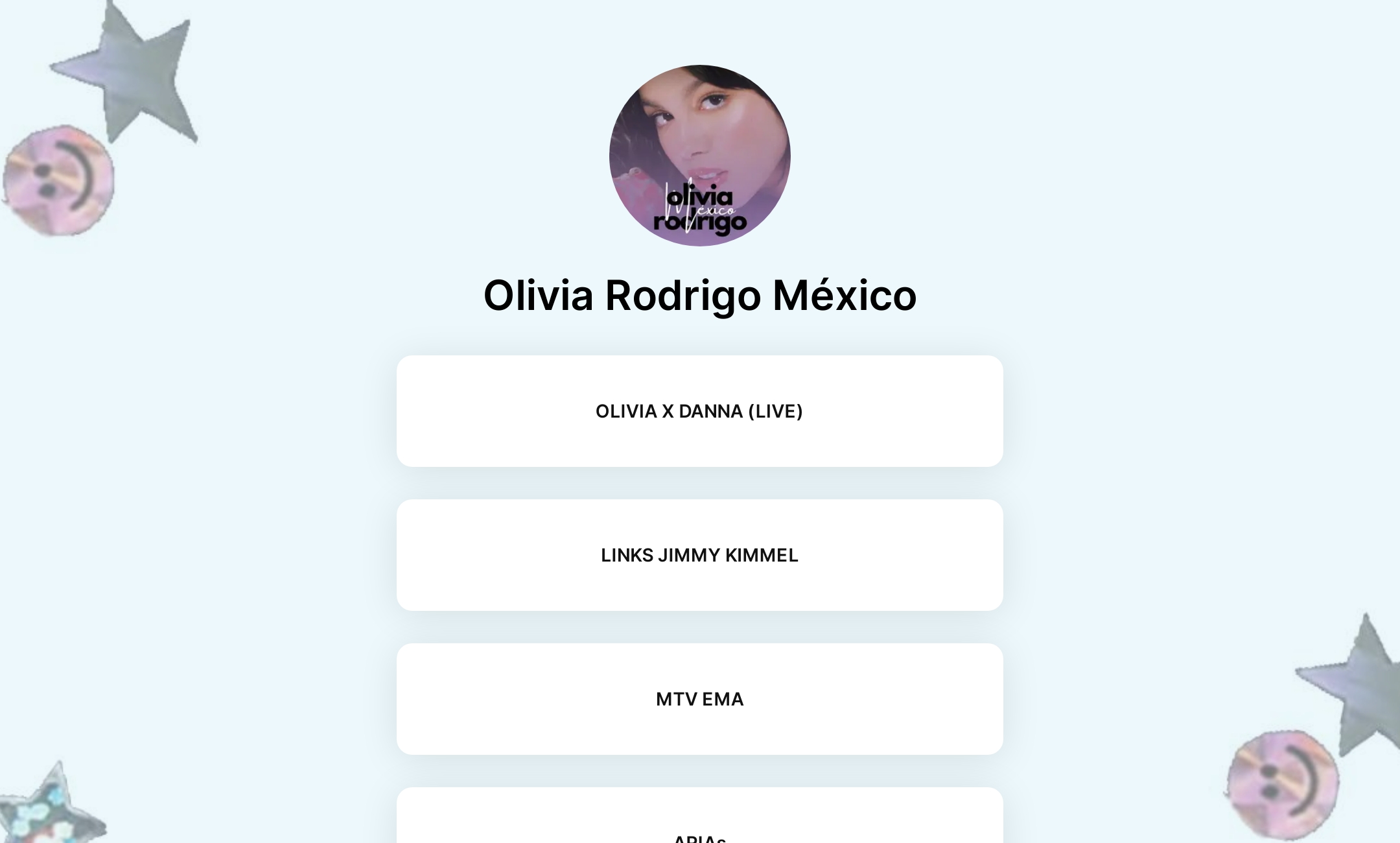 Olivia Rodrigo México's Flowpage