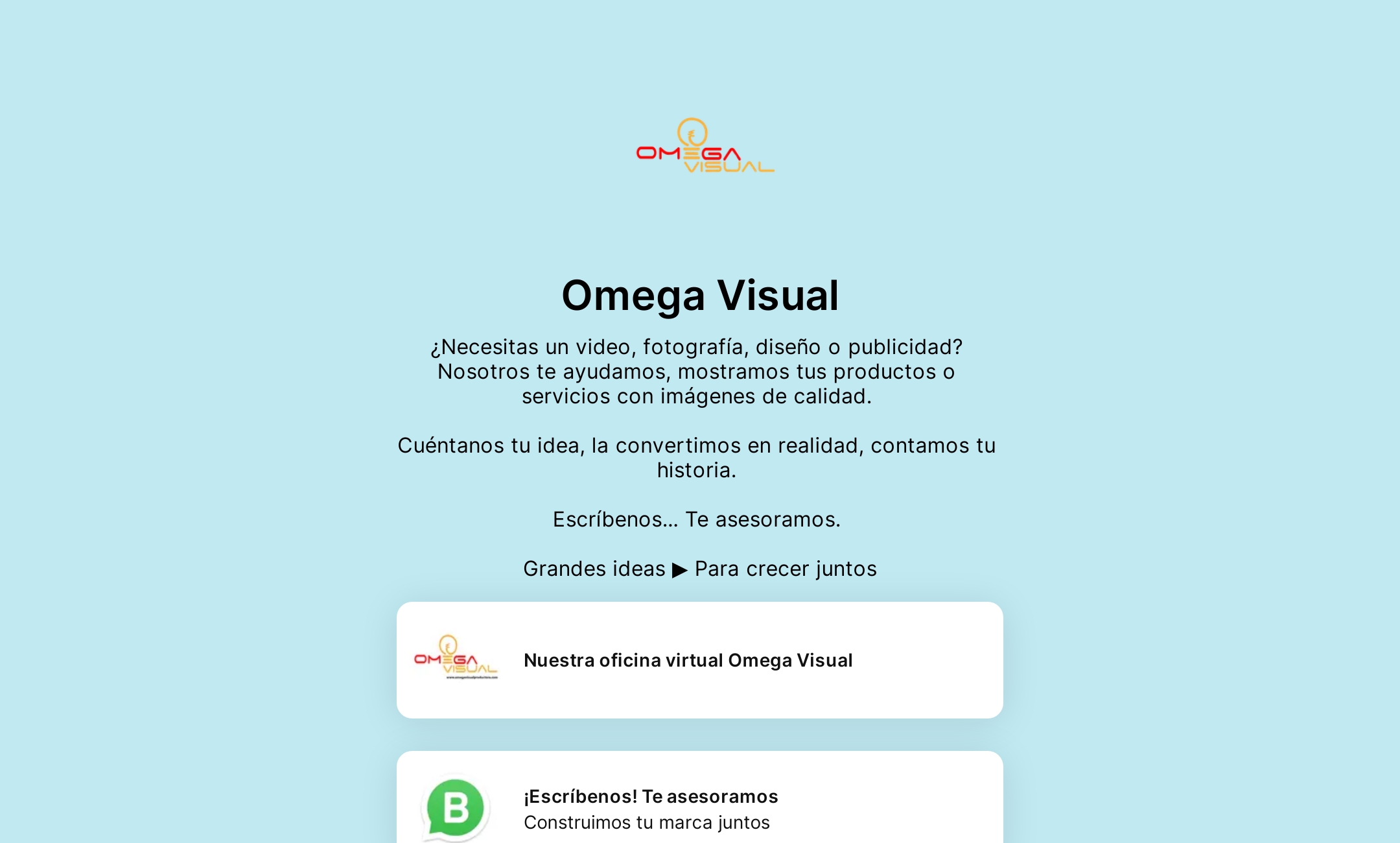 Omega Visual's Flowpage
