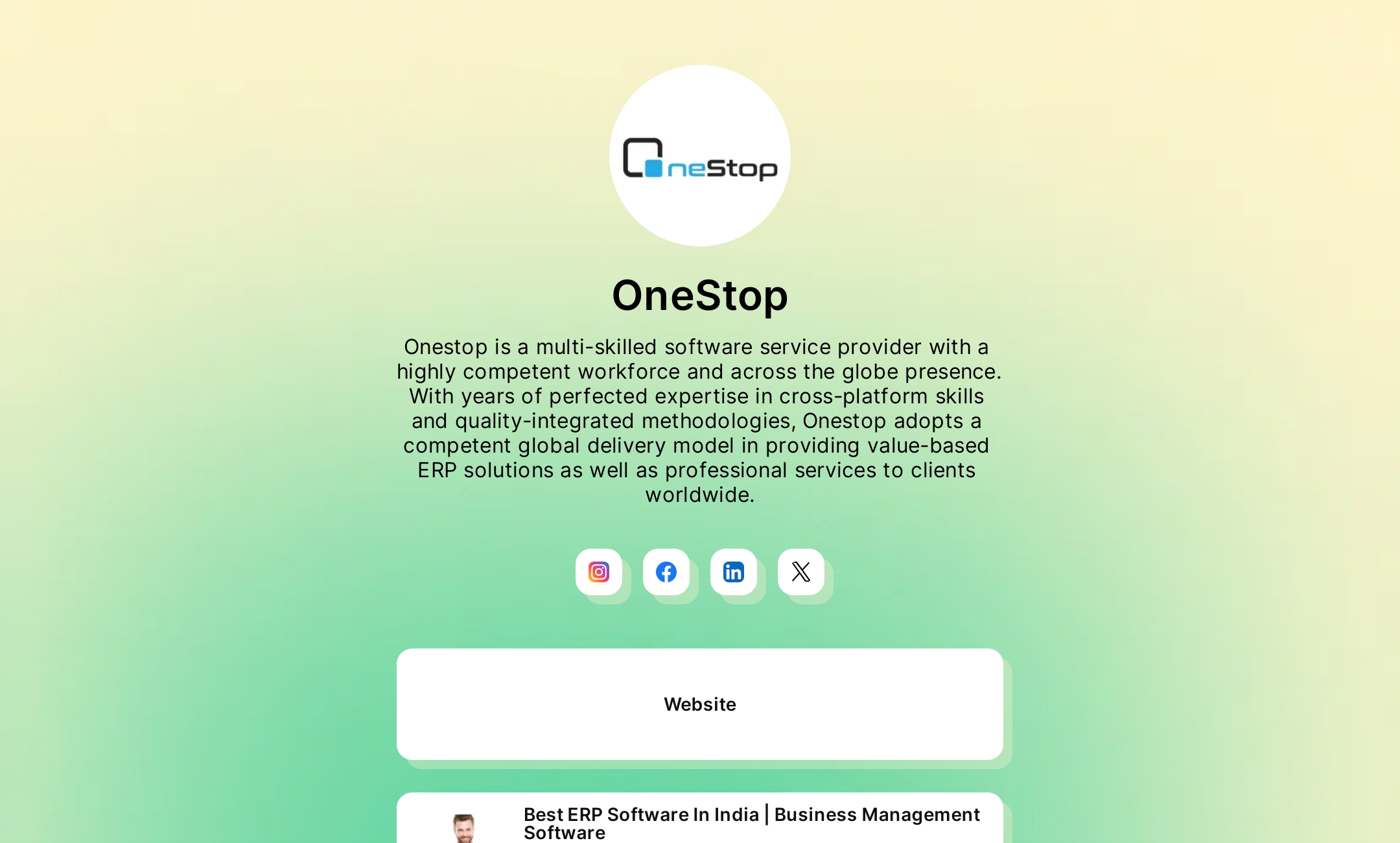 OneStop's Flowpage