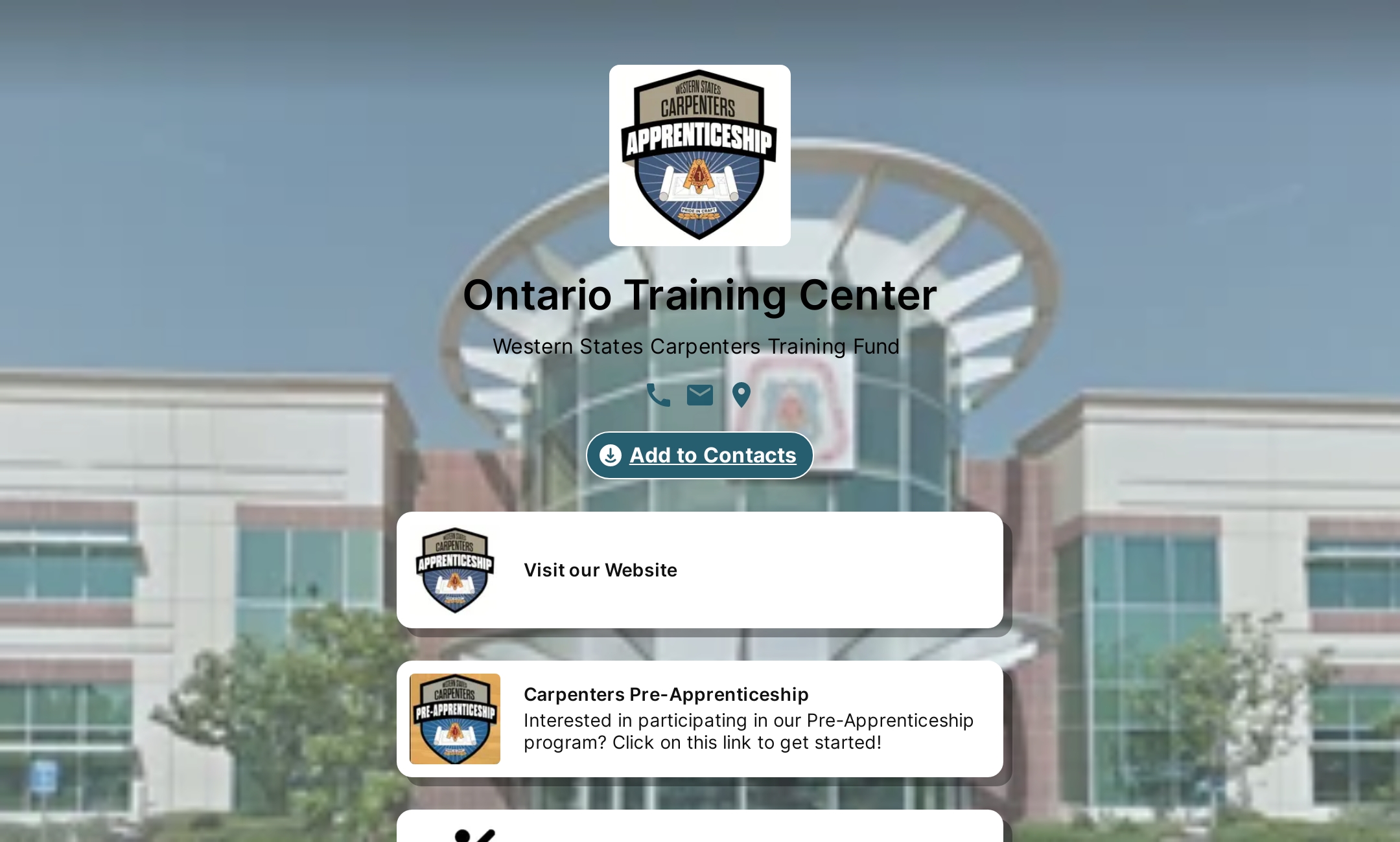 Ontario Training Center's Flowpage
