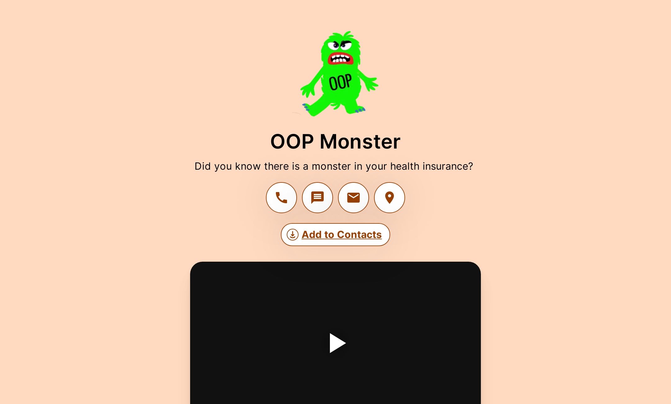OOP Monster's Flowpage