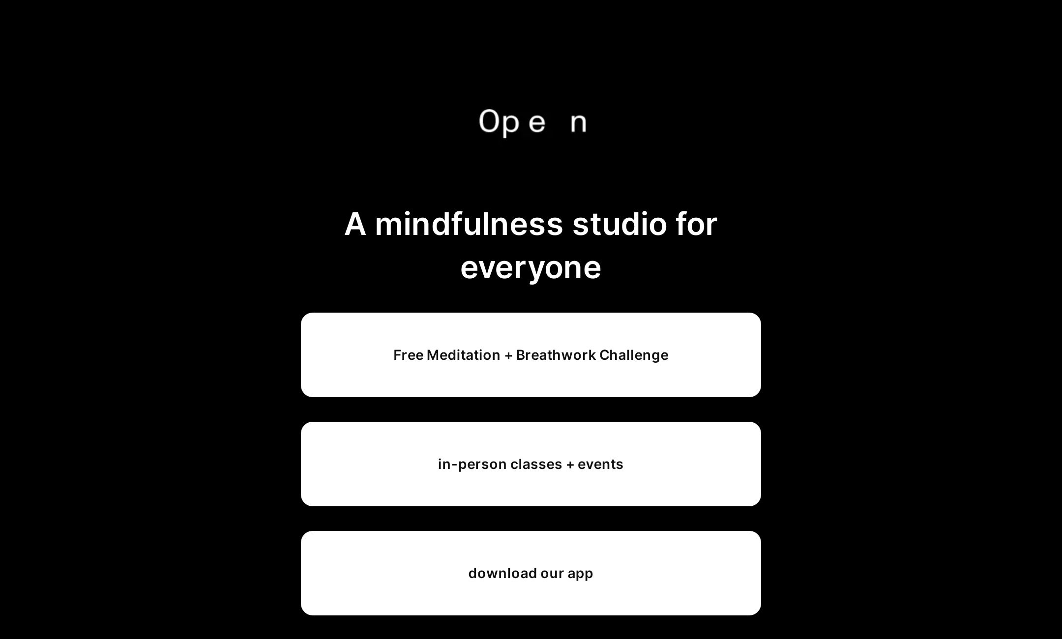 A mindfulness studio for everyone's Flowpage