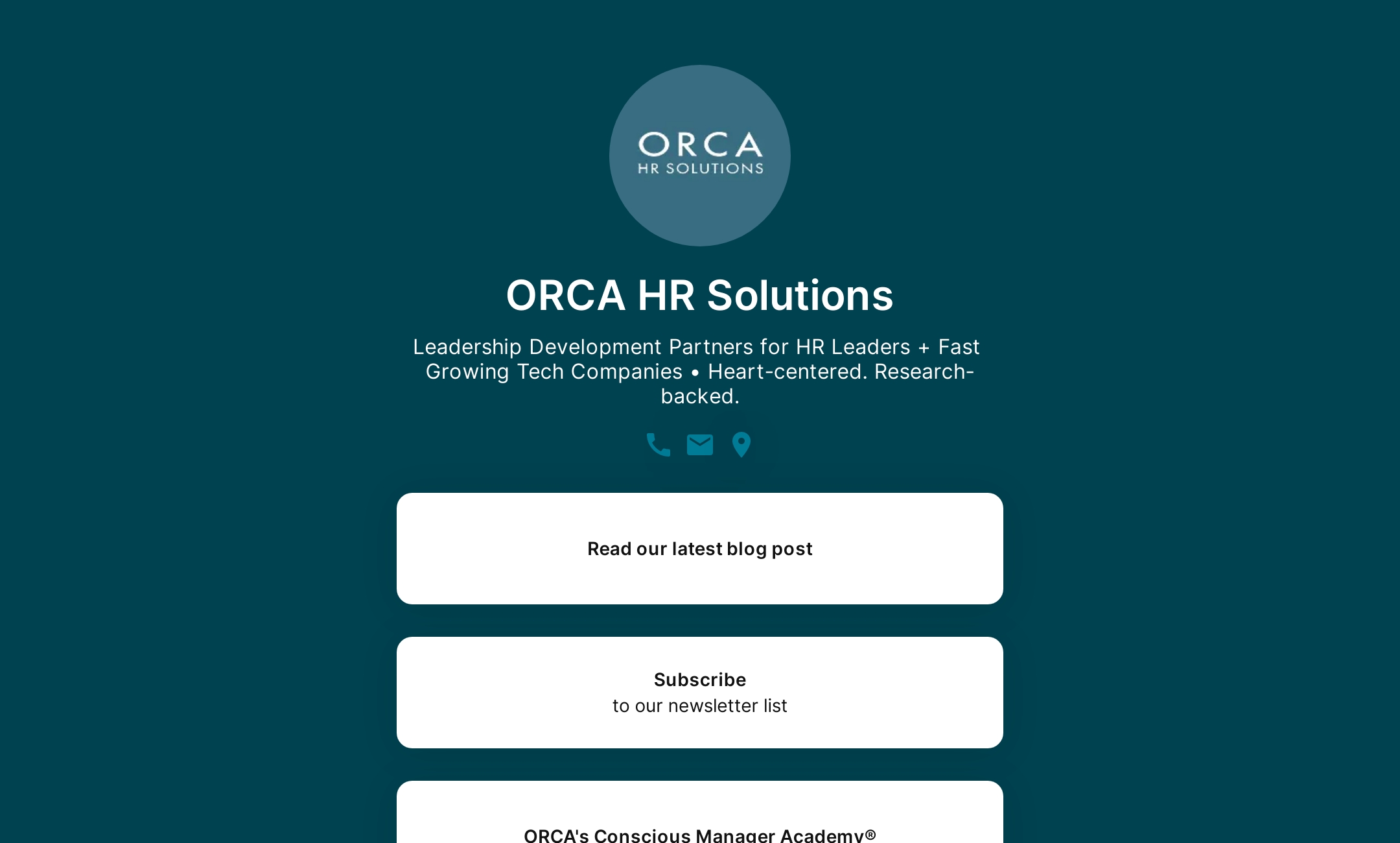 ORCA HR Solutions' Flowpage