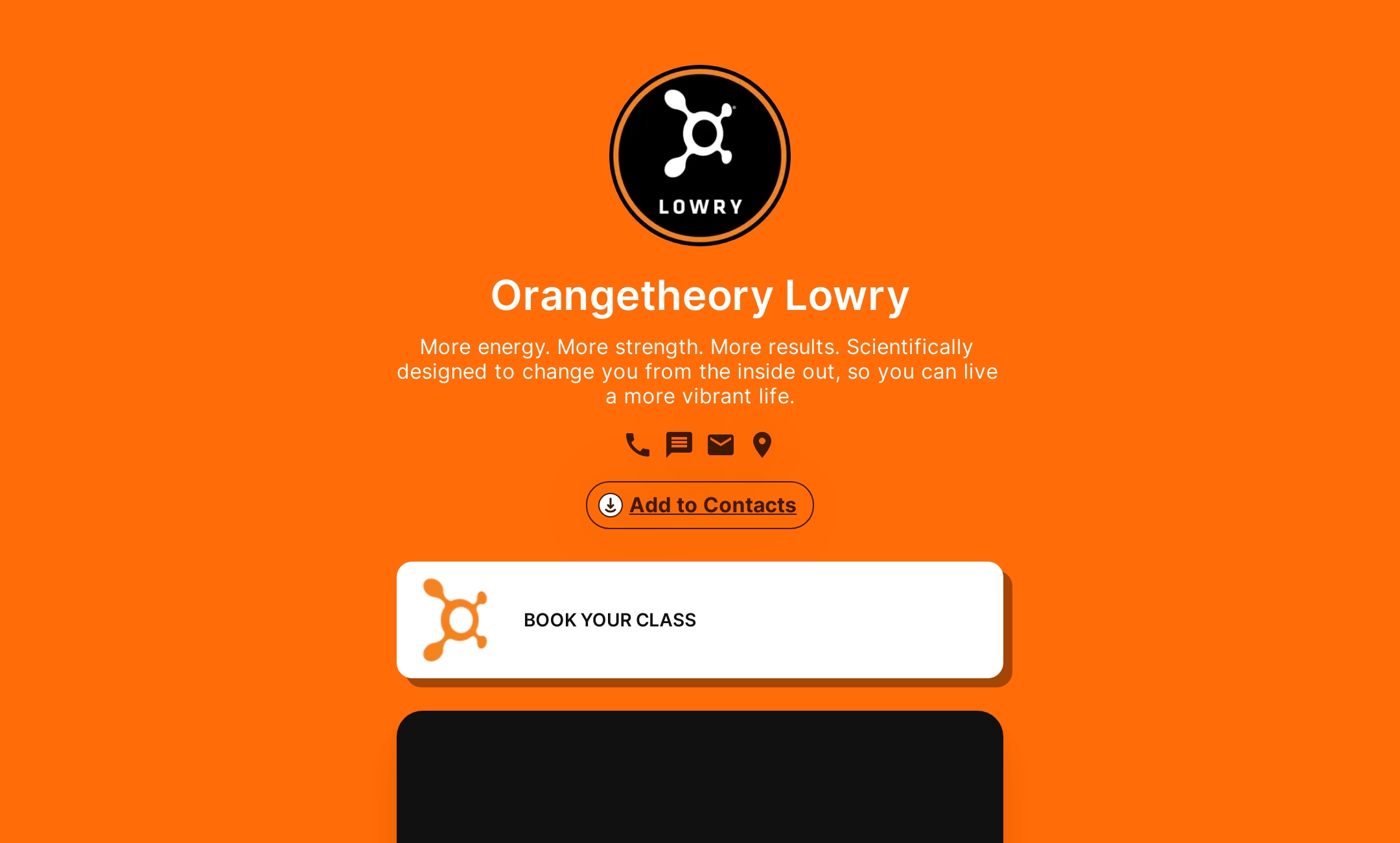 Orangetheory Lowry's Flowpage
