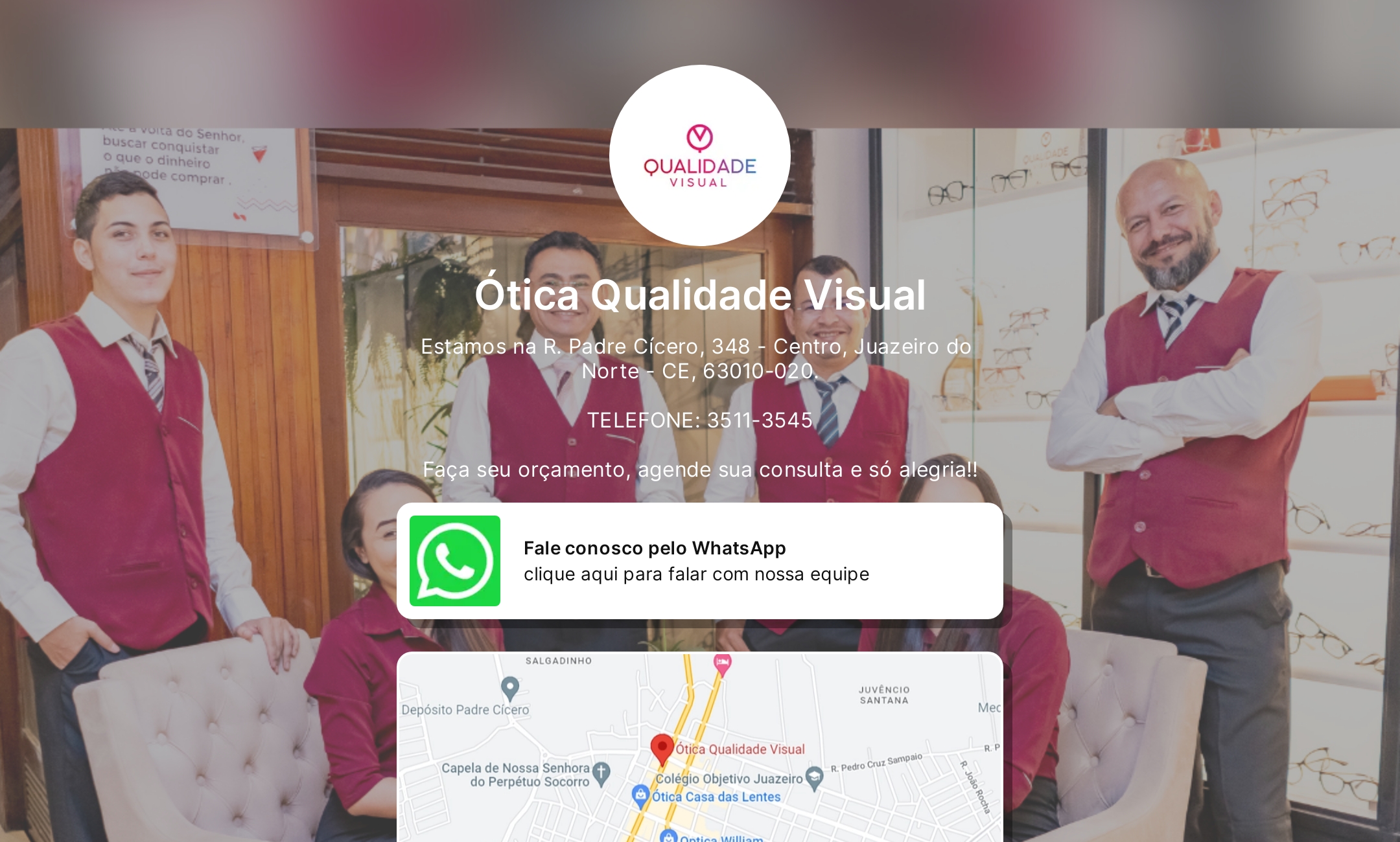 Ótica Qualidade Visual's Flowpage