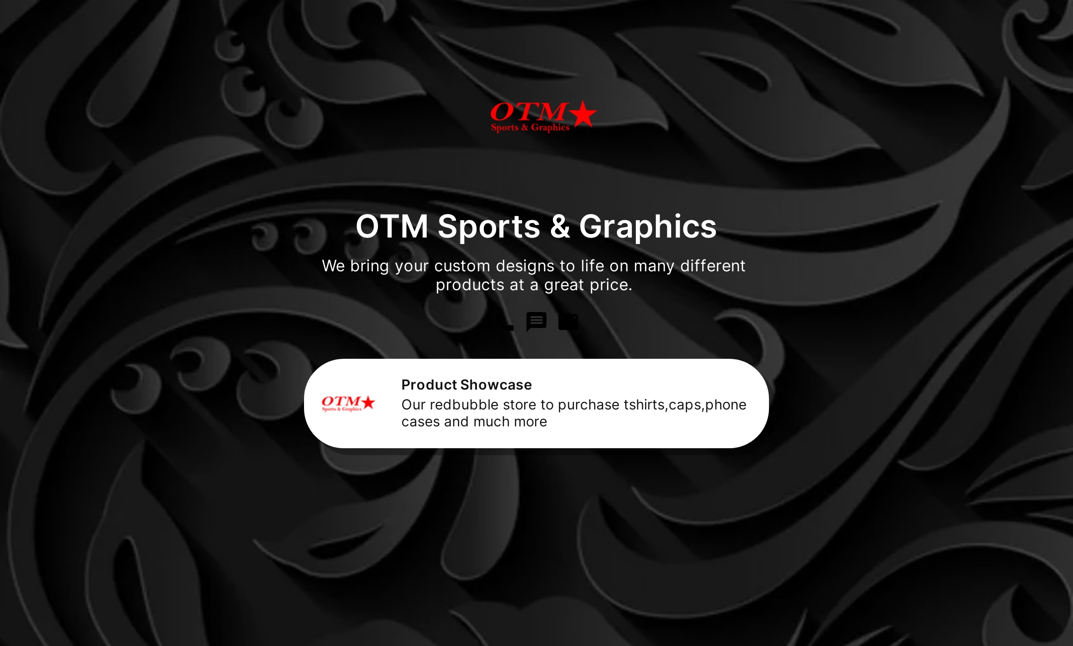 OTM Sports & Graphics' Flowpage