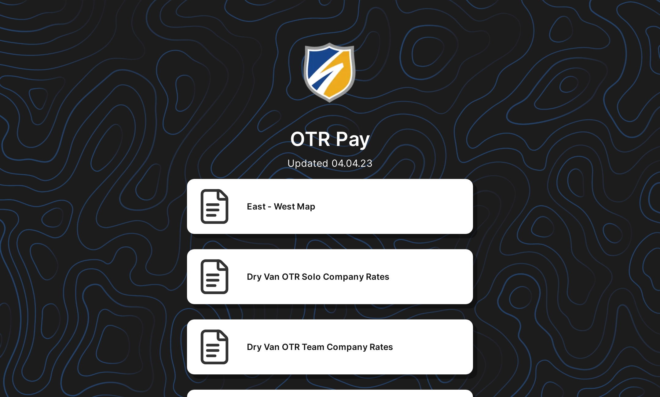 OTR Pay's Flowpage