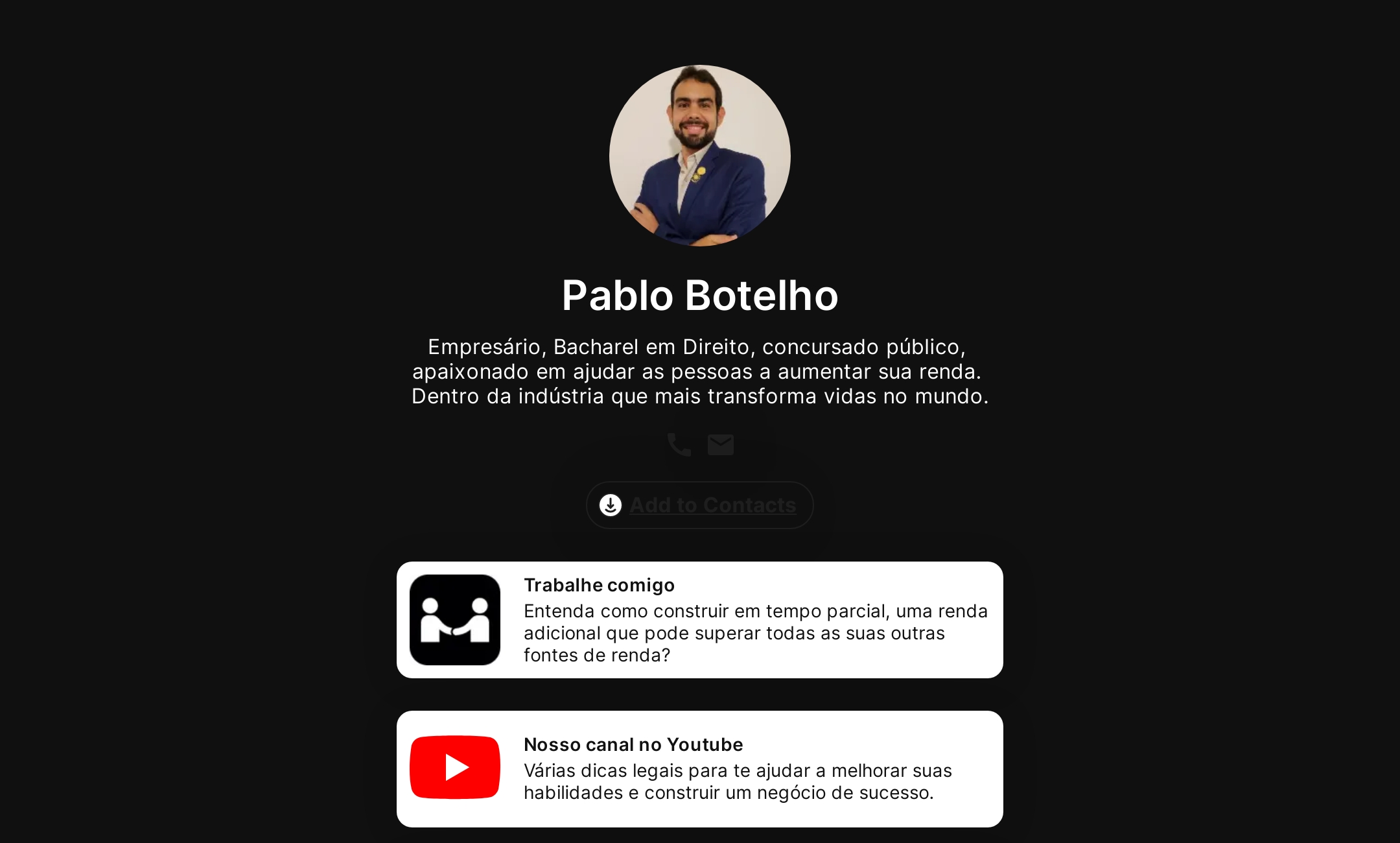 Pablo Botelho's Flowpage