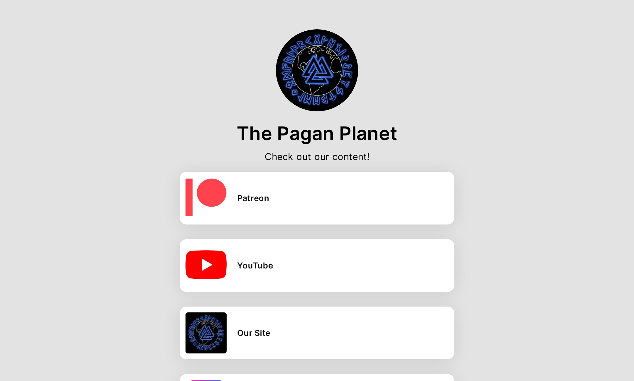 The Pagan Planet's Flowpage