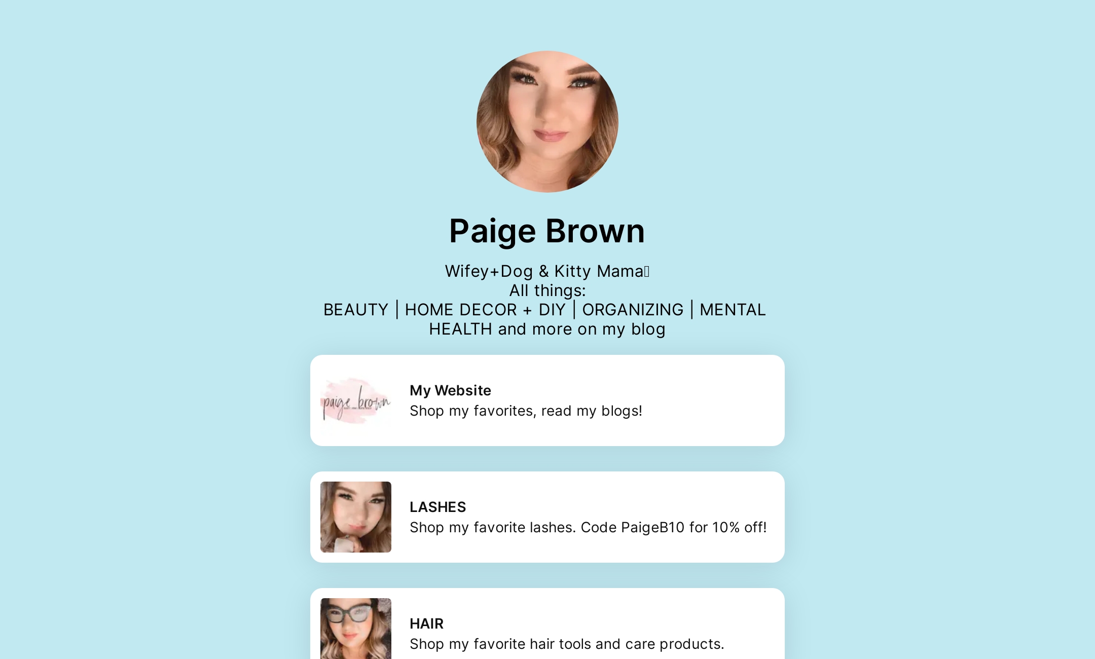 Paige Brown's Flowpage