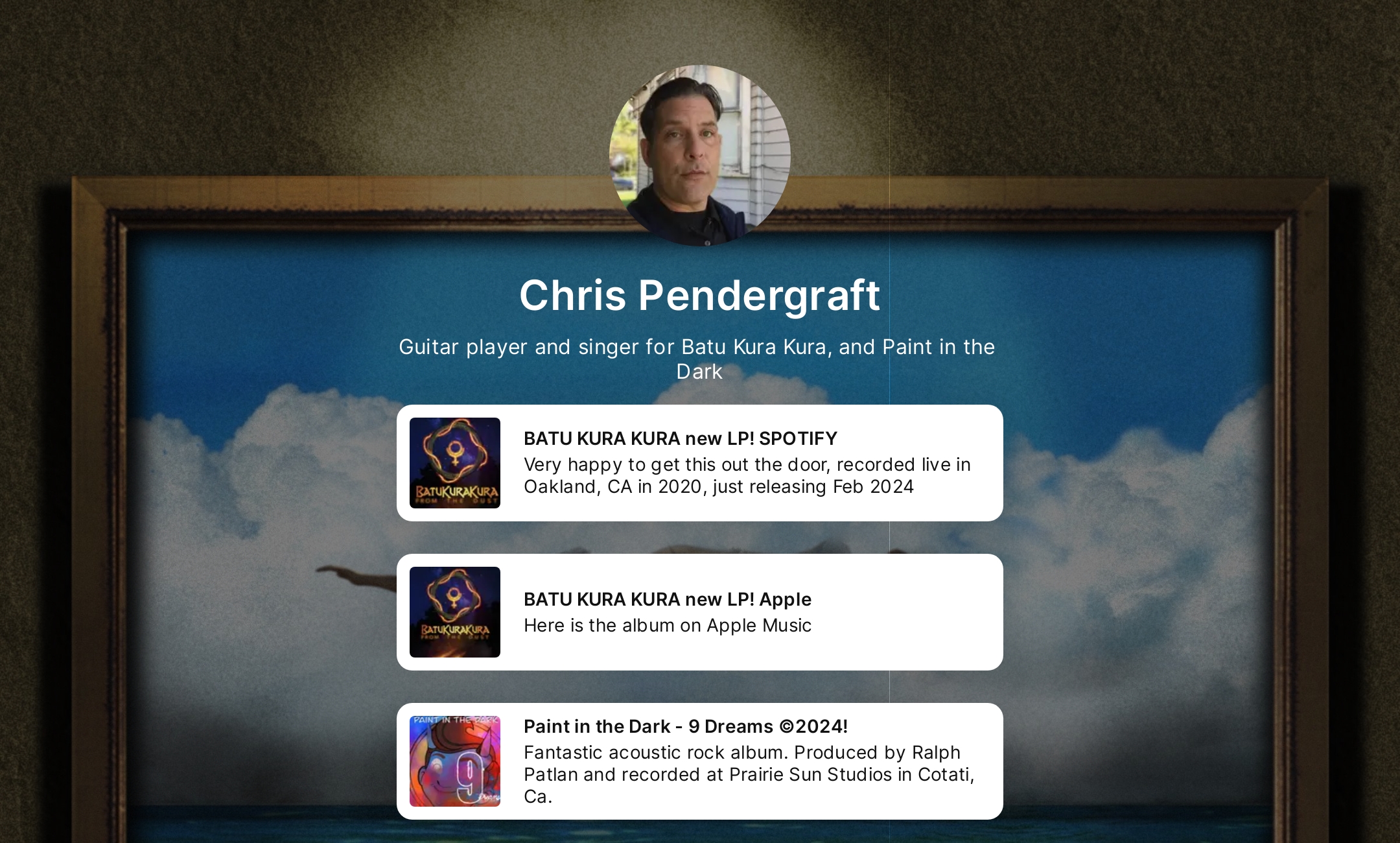 Chris Pendergraft's Flowpage