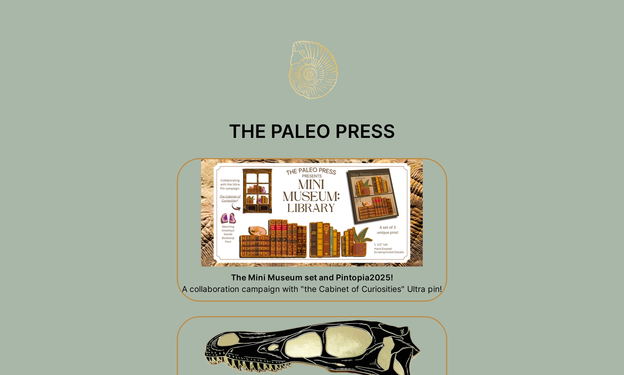 THE PALEO PRESS's Flowpage