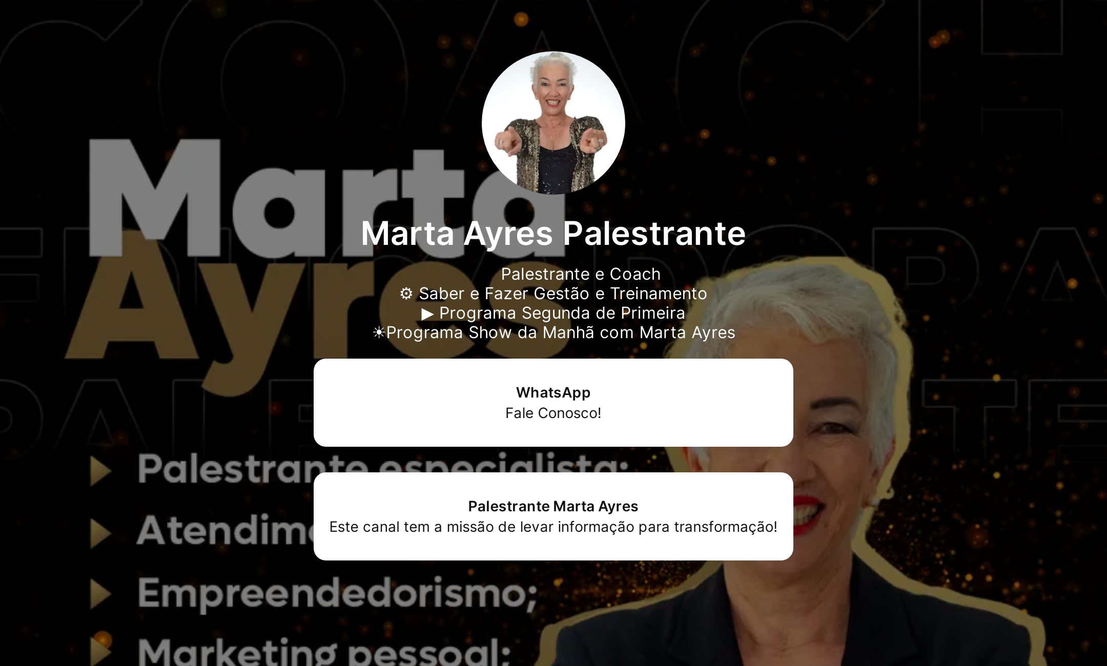 Marta Ayres Palestrante's Flowpage