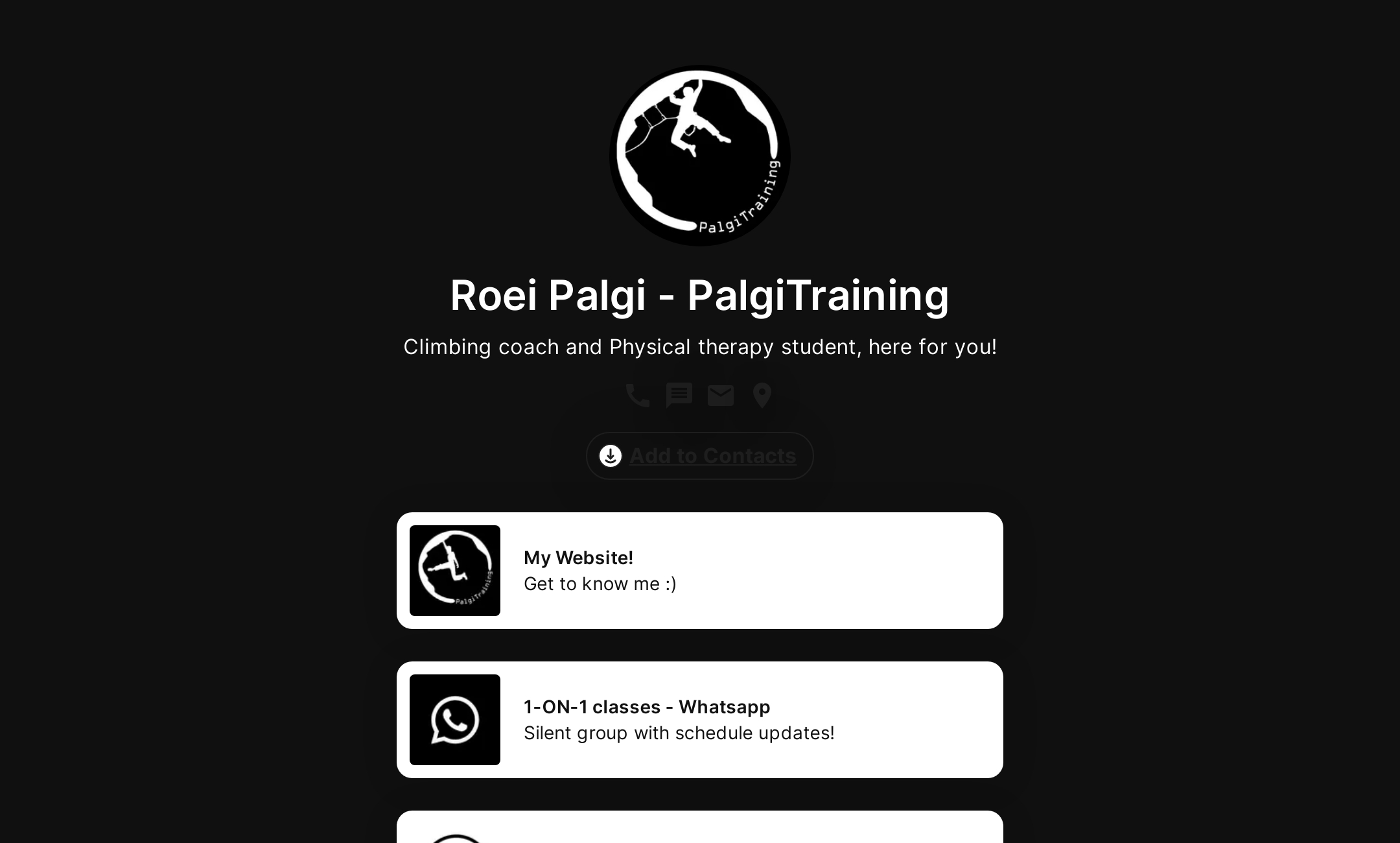 Roei Palgi - PalgiTraining's Flowpage