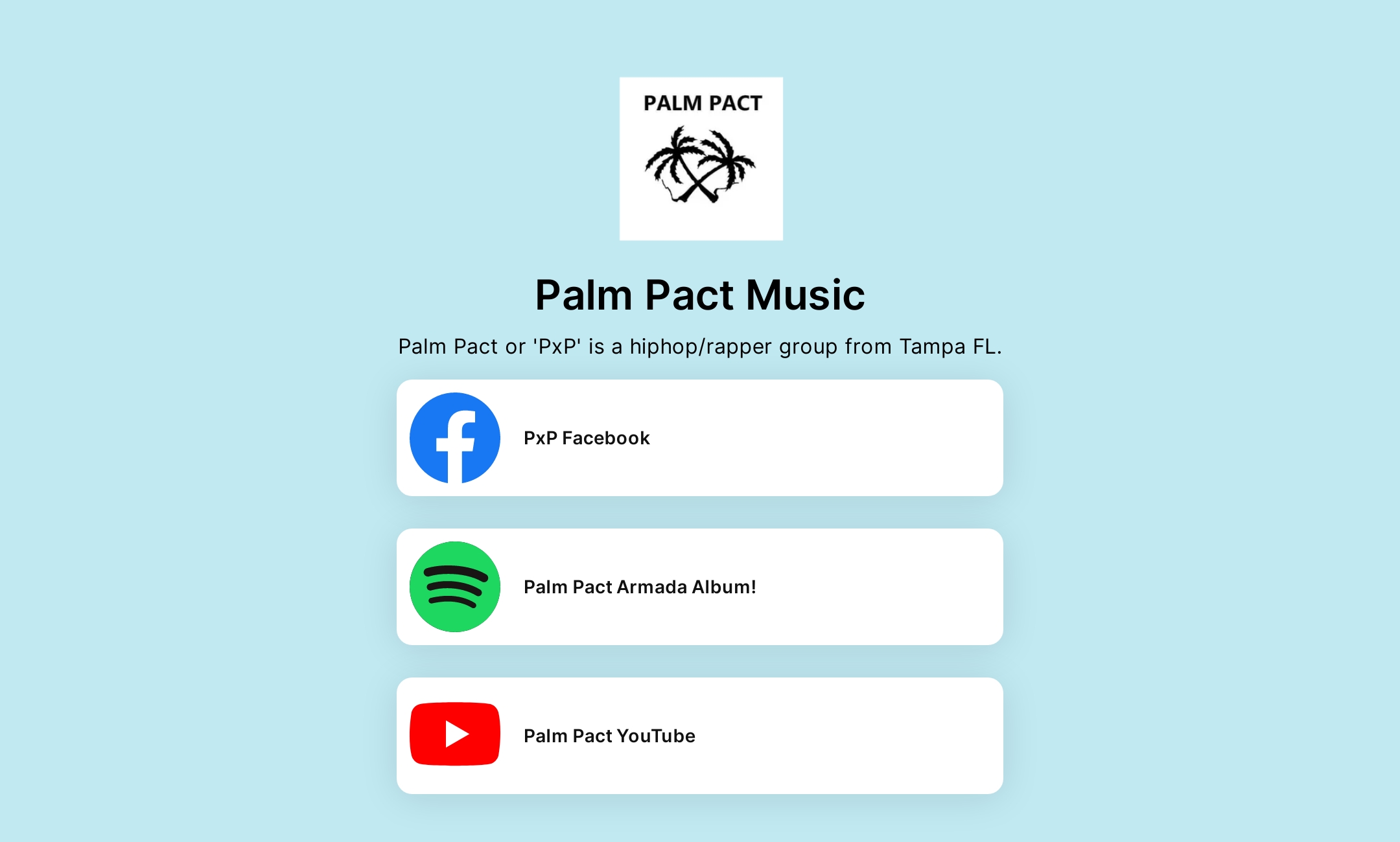 Palm Pact Music's Flowpage